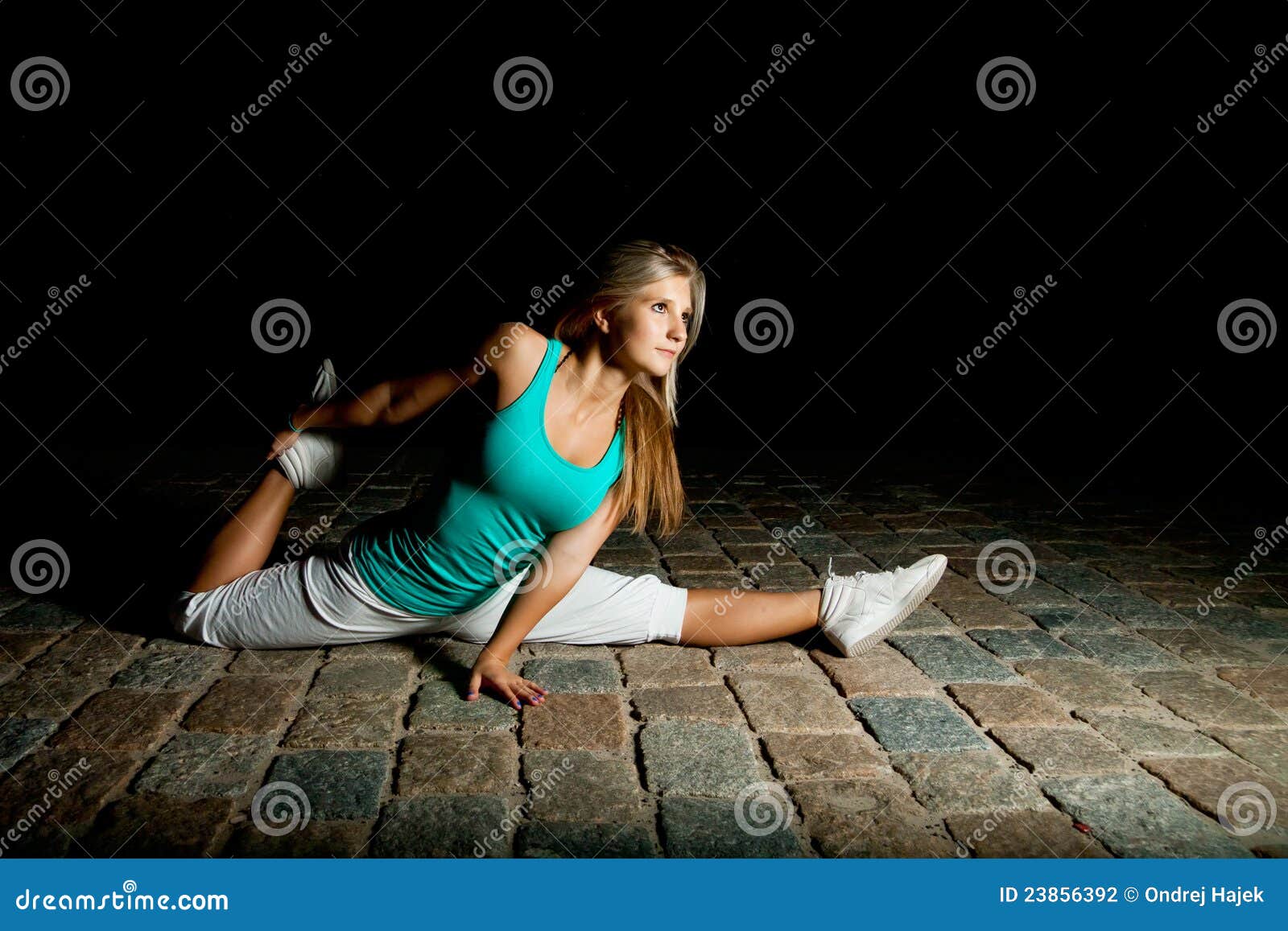 Night workout stock photo. Image of exercise, night, body - 23856392