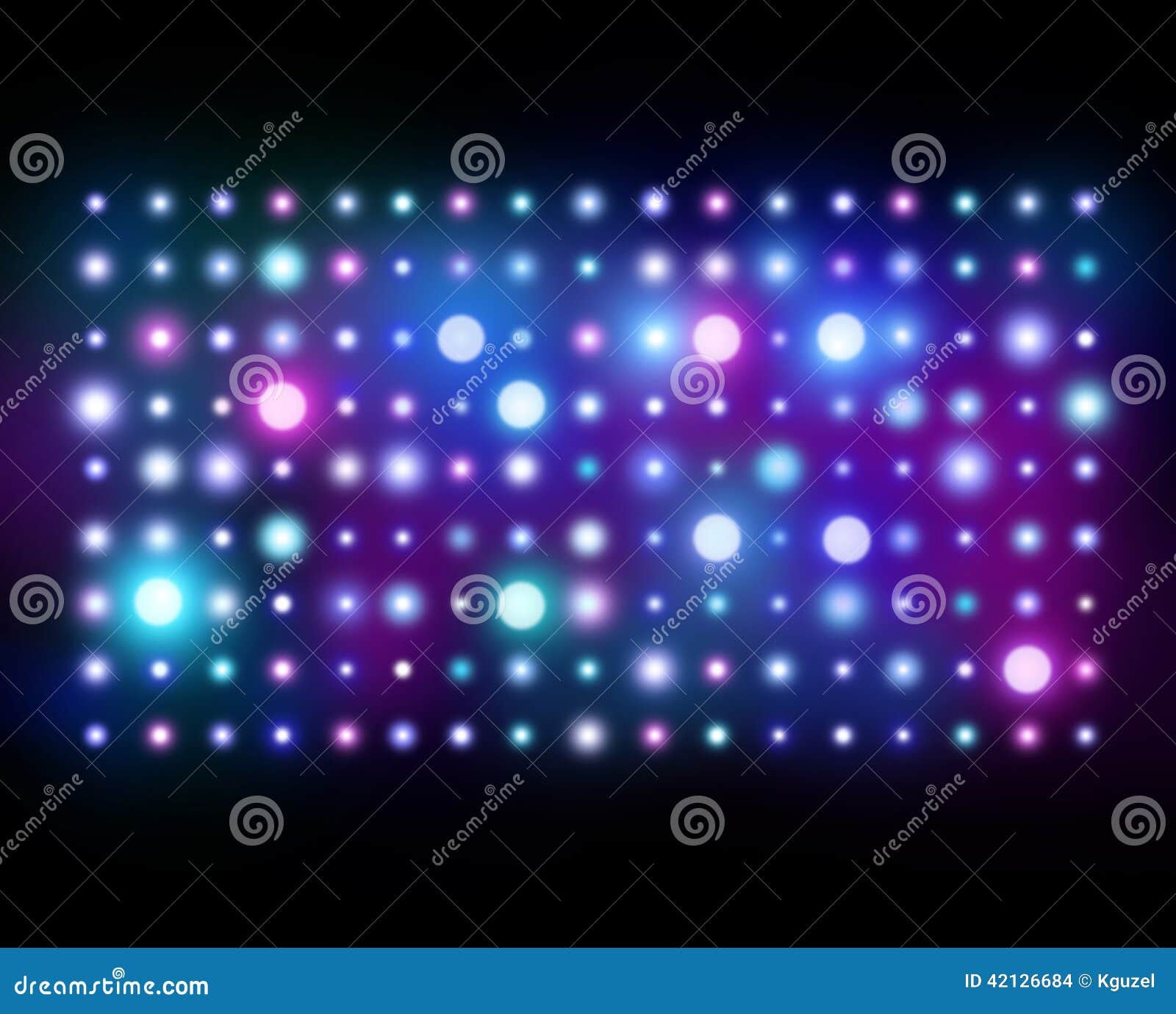 Nightclub Background. Abstract Lights Stock Illustration - Illustration ...