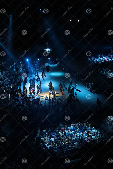 Nightclub top view stock photo. Image of concert, night - 6375868