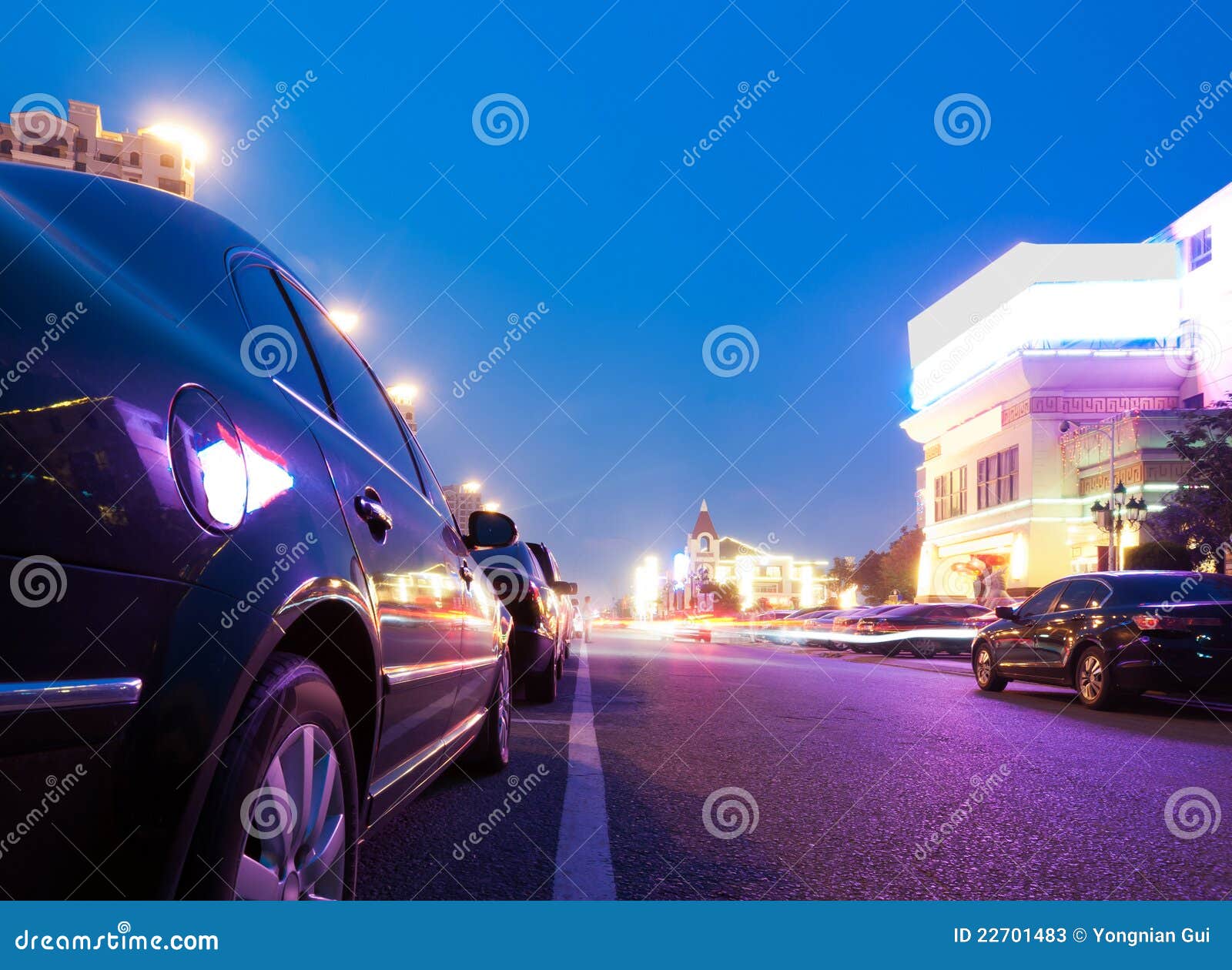 Nightclubs and car stock image. Image of shanghai, nightclub - 22701483