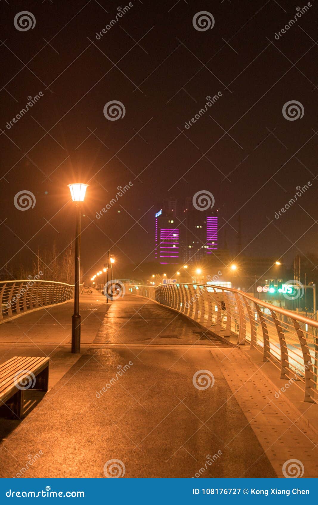 Midnight road stock image. Image of road, night, ground - 108176727