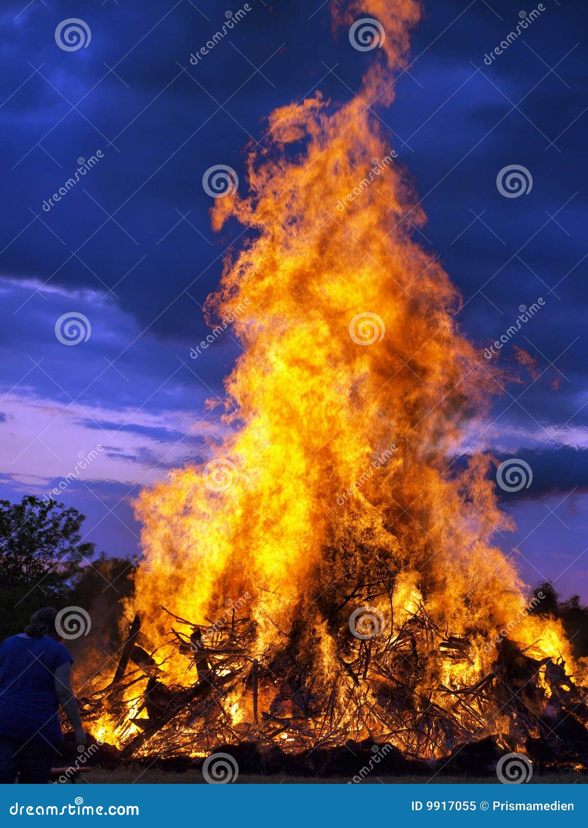 Nightfire stock image. Image of summer, fire, night, midnight - 9917055
