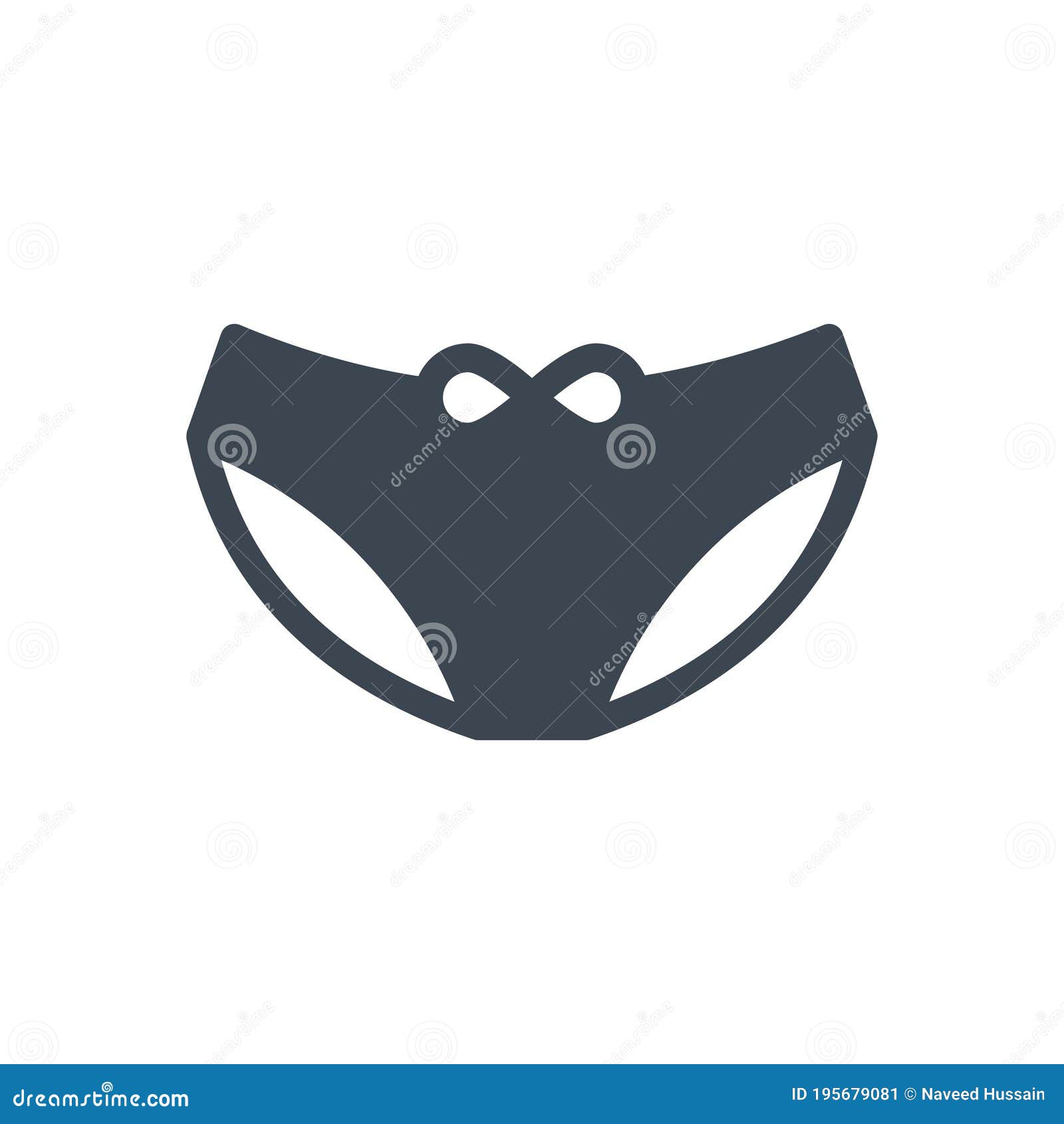 Nightie Vector Double Colour Icon Stock Vector - Illustration of ...