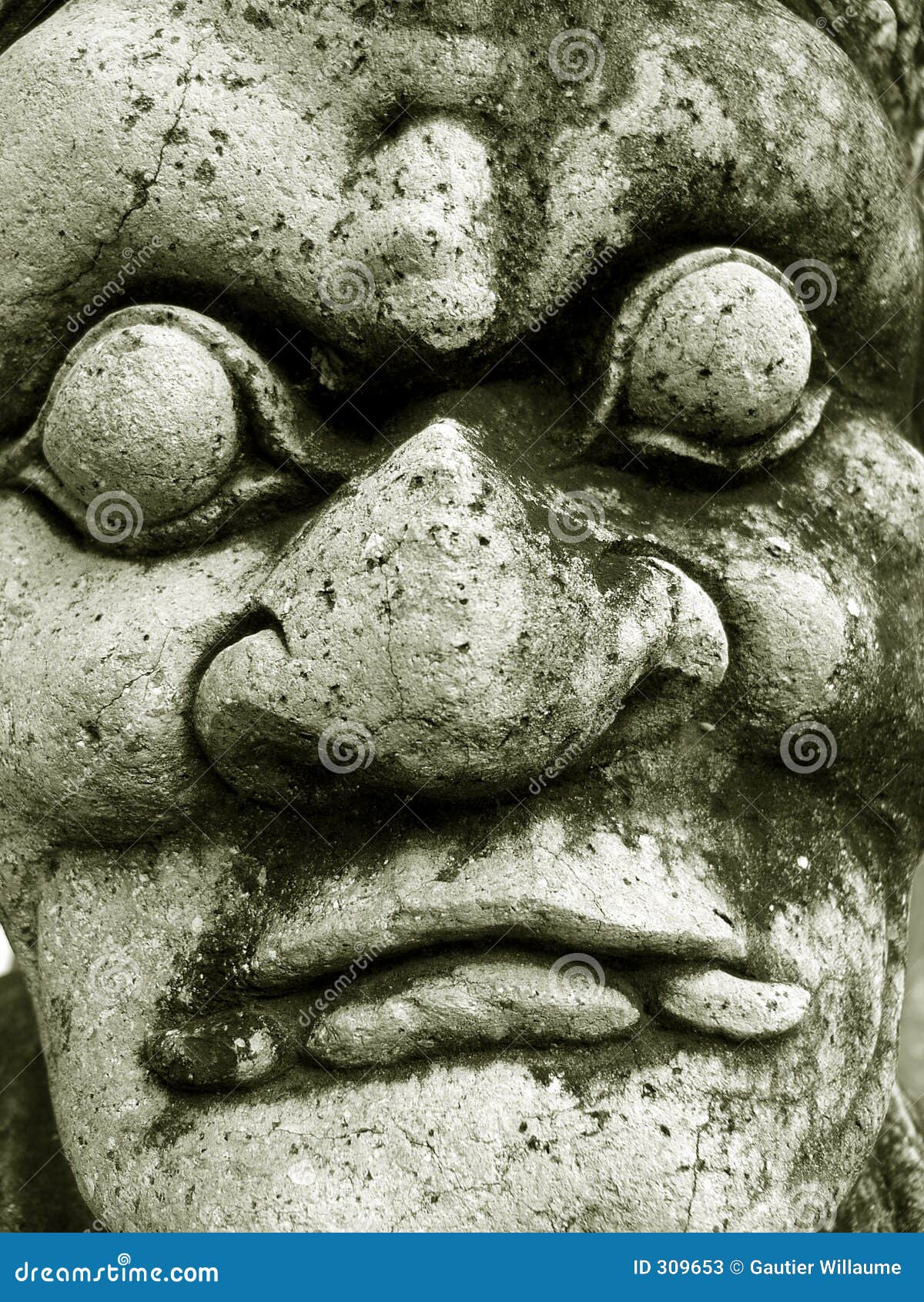 Nightmare demon stock image. Image of evil, details, buddhist - 309653