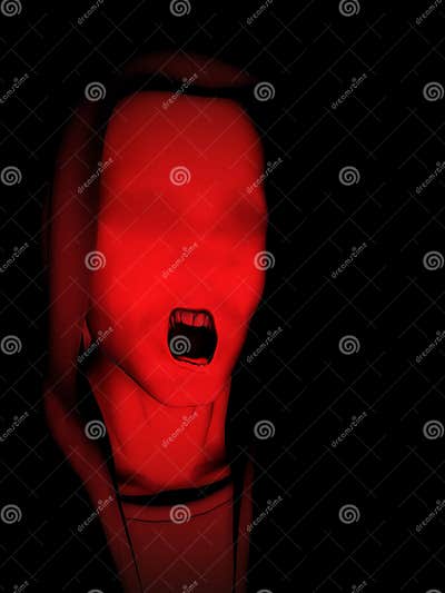 Nightmare Man stock illustration. Illustration of frightening - 9309029