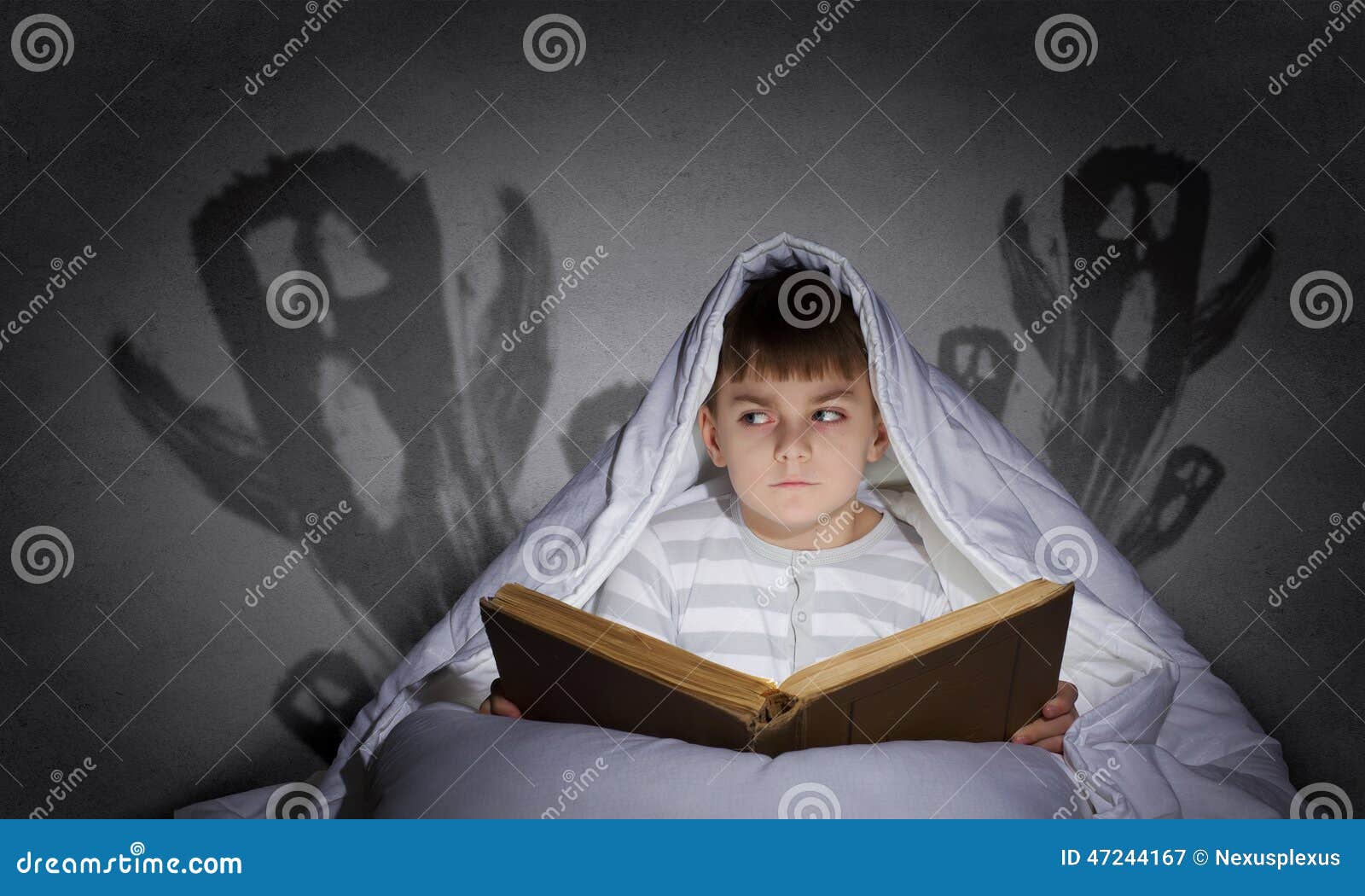 Nightmares of child stock image. Image of night, dark - 47244167