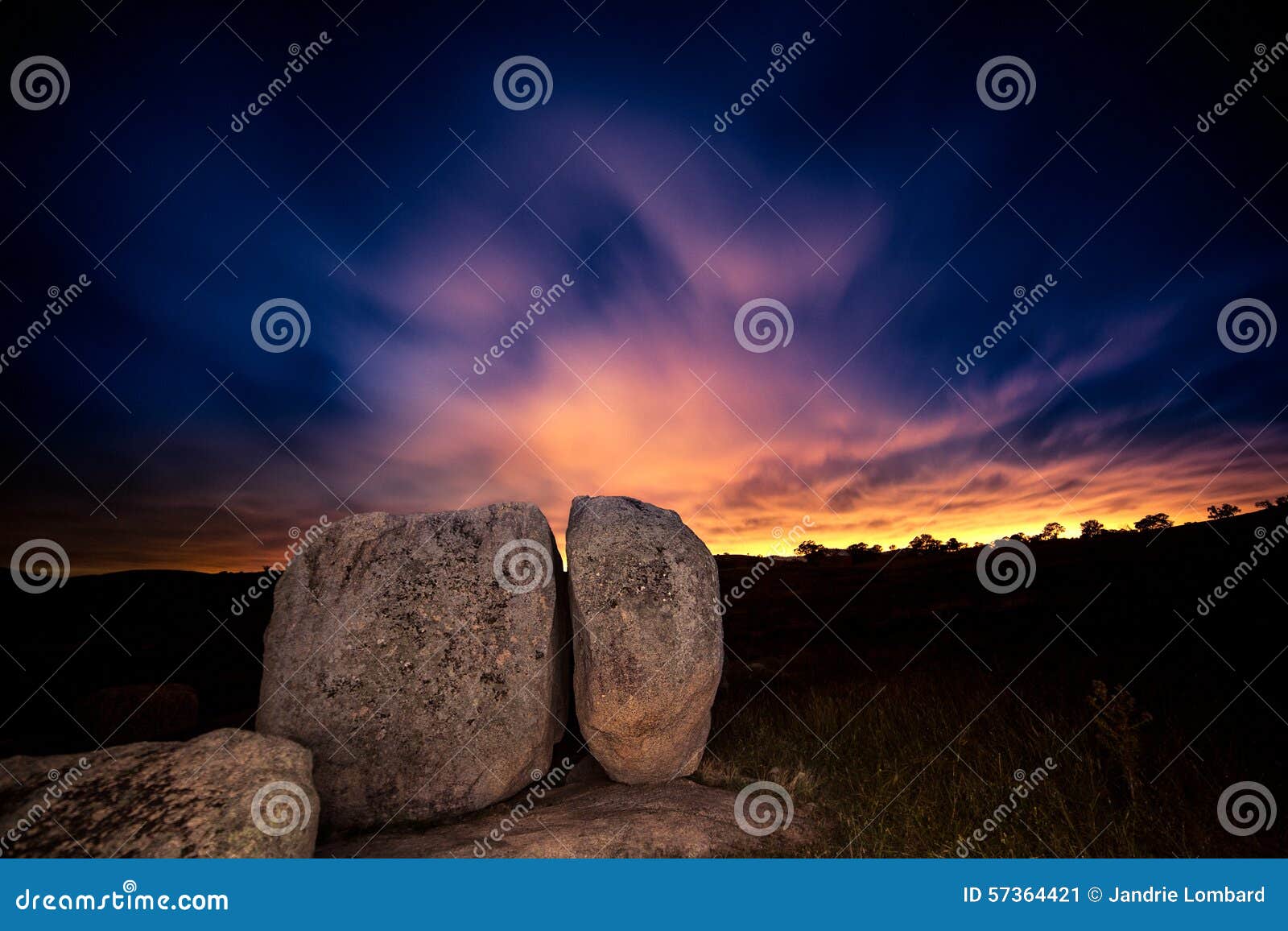 Nightscape stock image. Image of nature, national, glow - 57364421