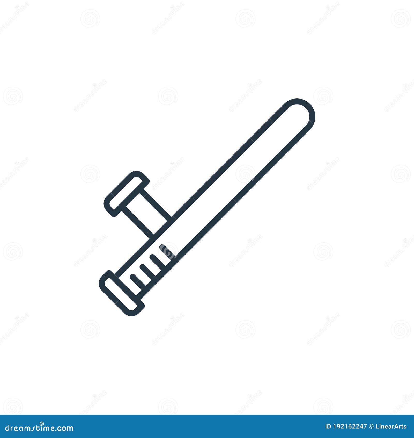 Nightstick Icon. Trendy Nightstick Logo Concept On White Background ...