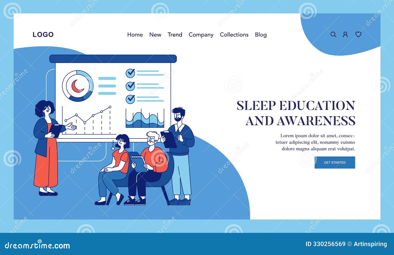 A Health Educator Giving A Presentation On The Importance Of Regular ...