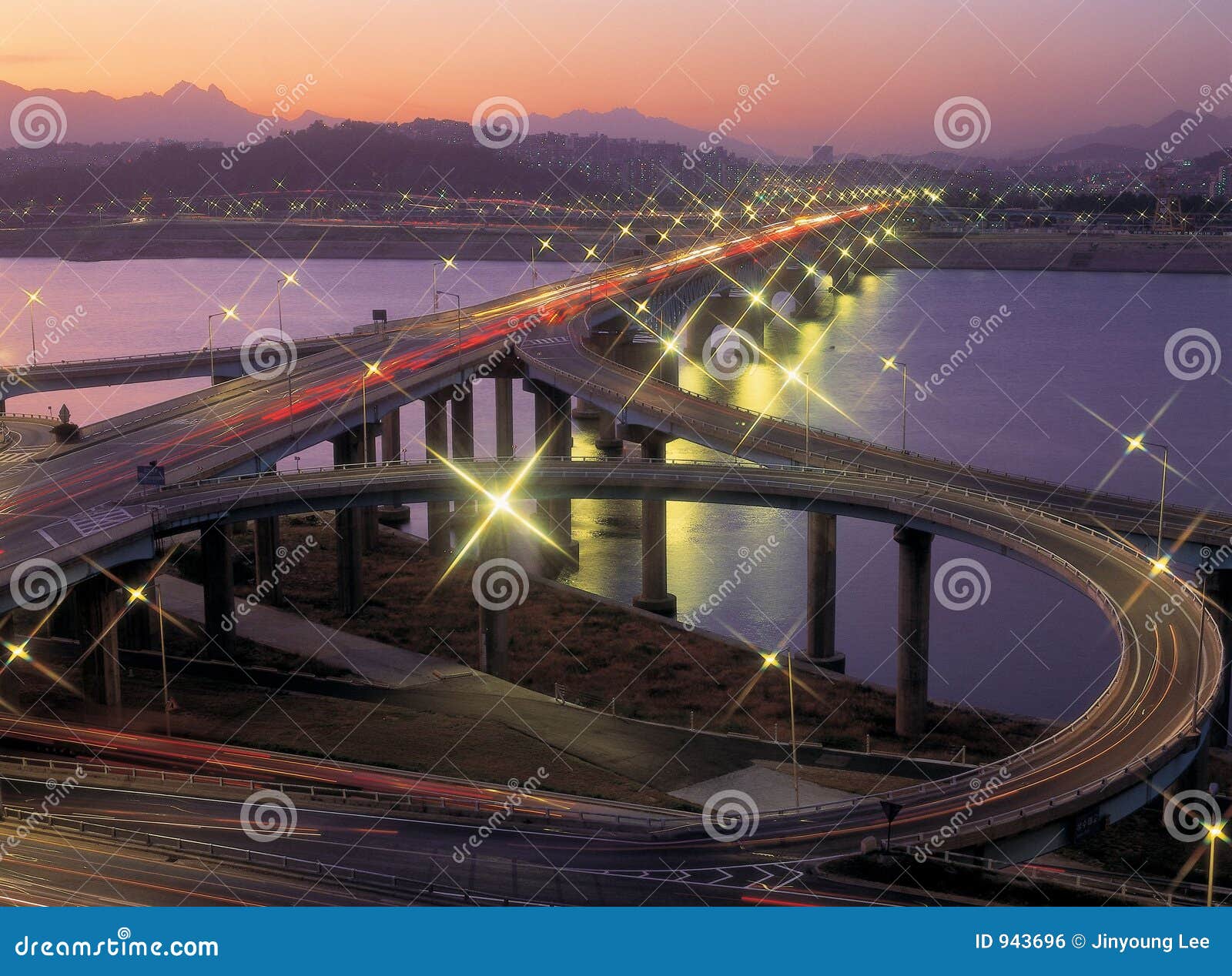 Nightview with Light stock photo. Image of driving, lights - 943696