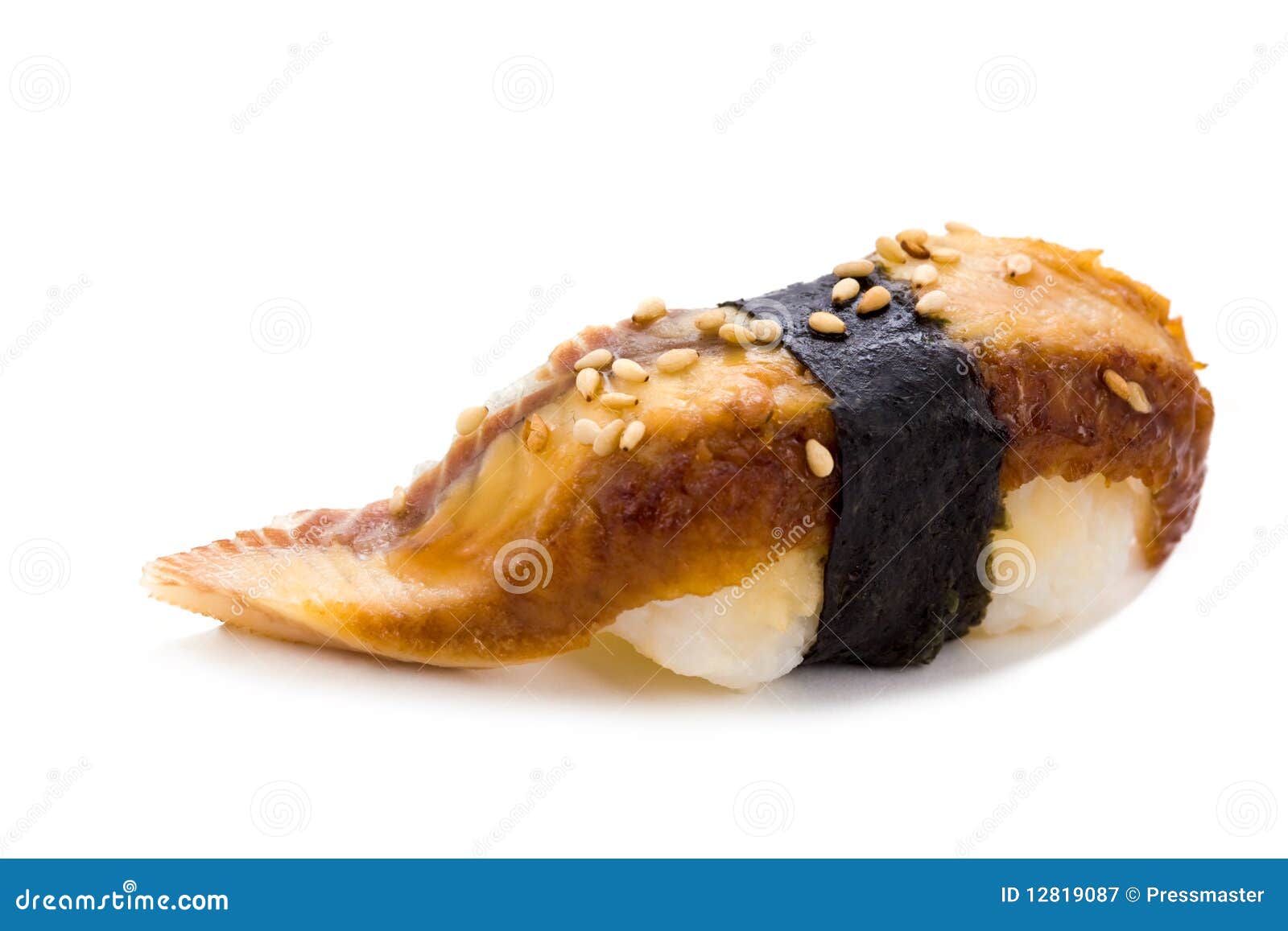 Nigiri stock image. Image of appetizer, oriental, isolated - 12819087