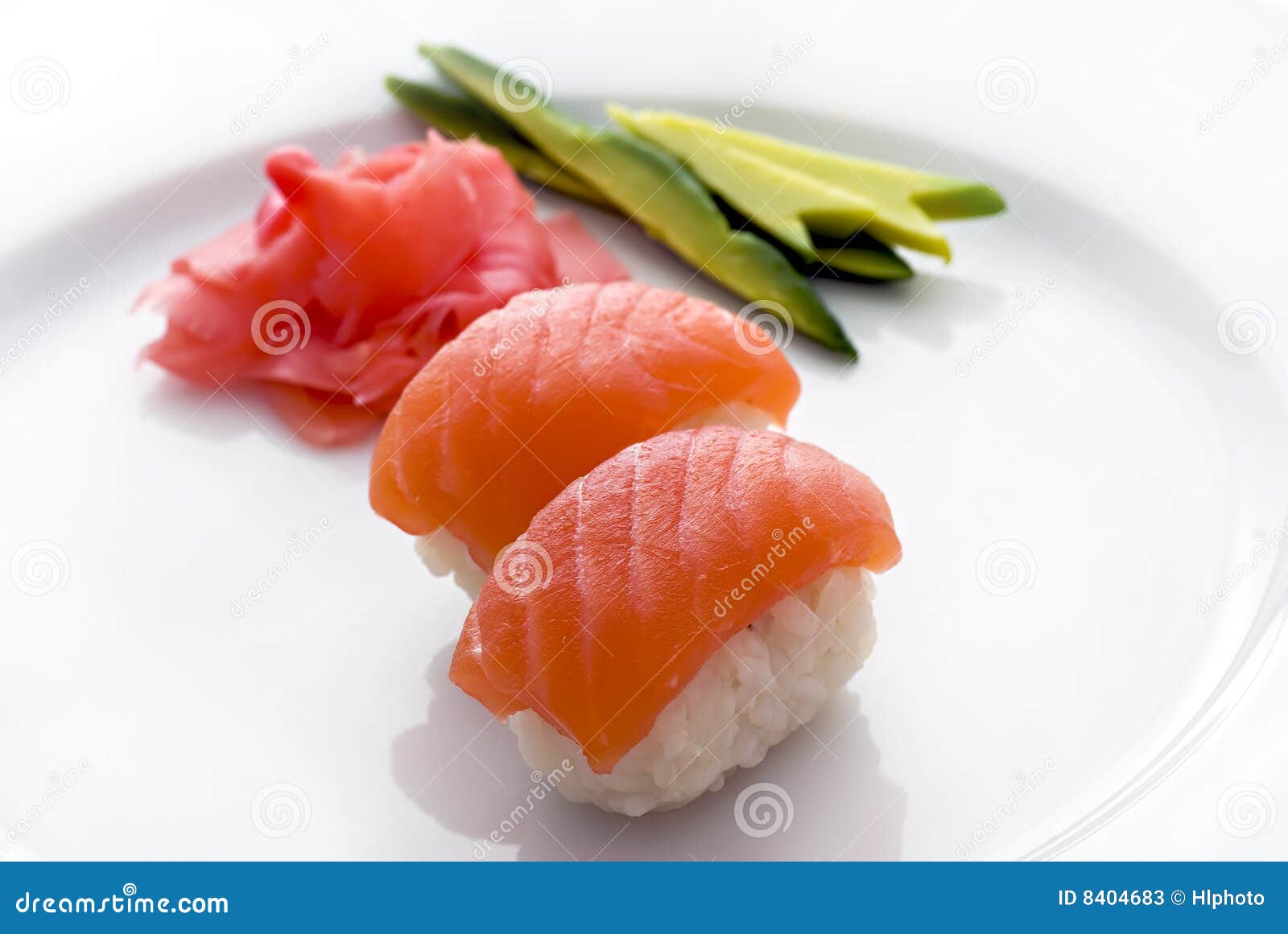 Nigiri Sushi stock image. Image of menu, albacore, dish - 8404683