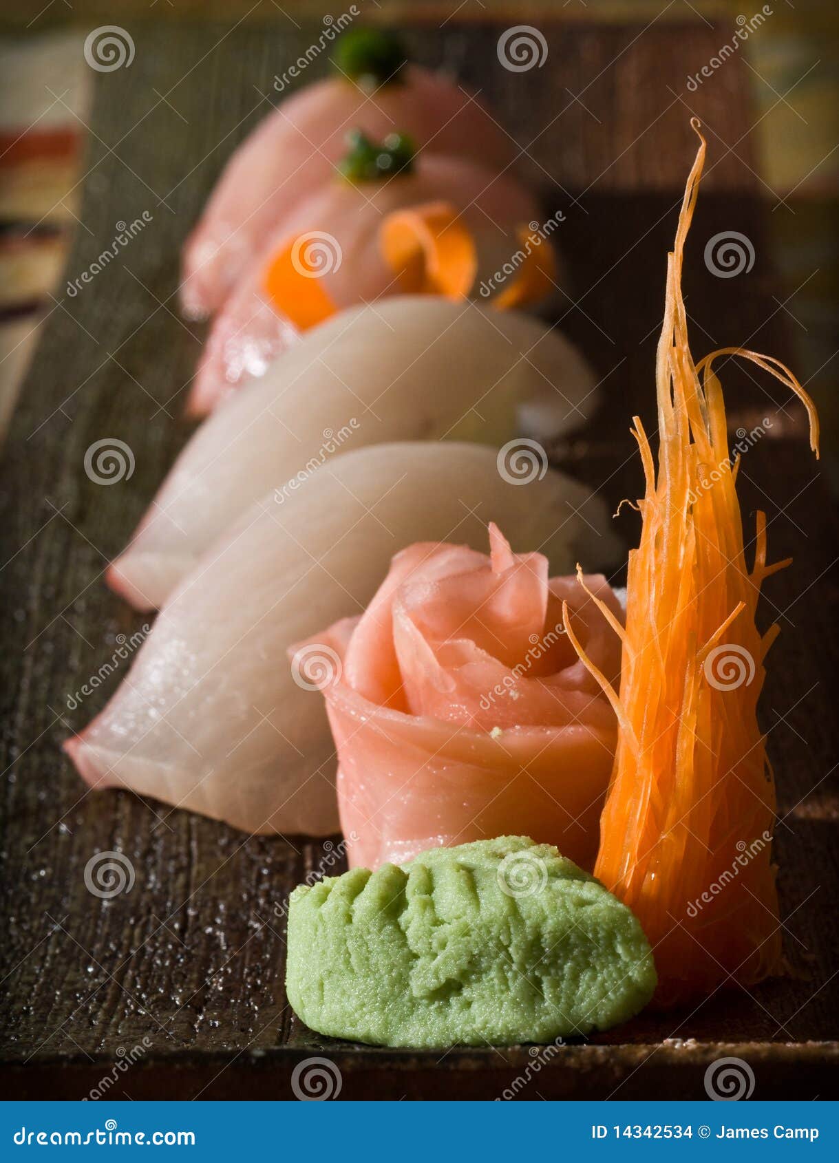 Nigiri sushi sampler plate stock photo. Image of fish - 14342534
