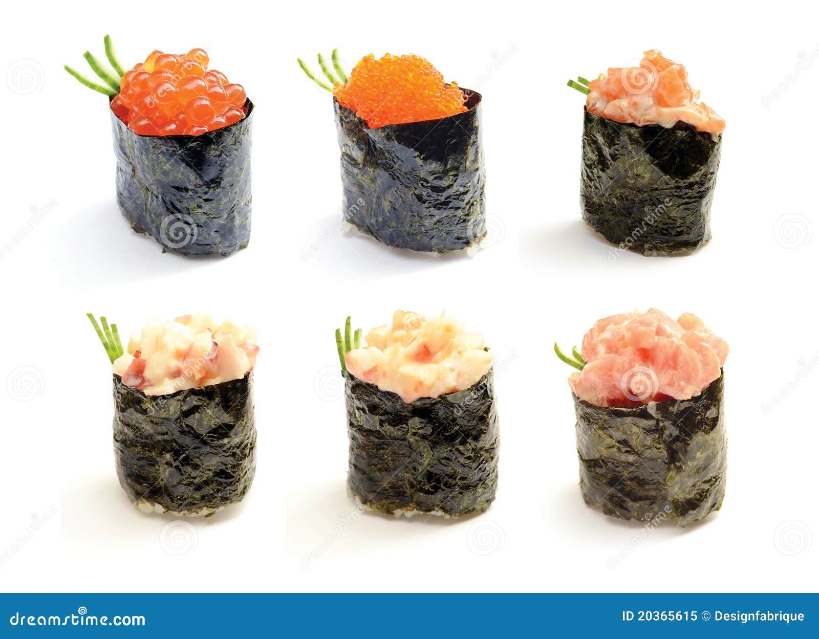 Nigiri sushi set stock image. Image of asia, tuna, scallop - 20365615