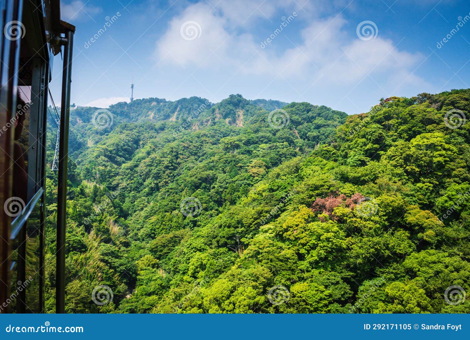 Nihondaira Ropeway View stock image. Image of travel - 292171105