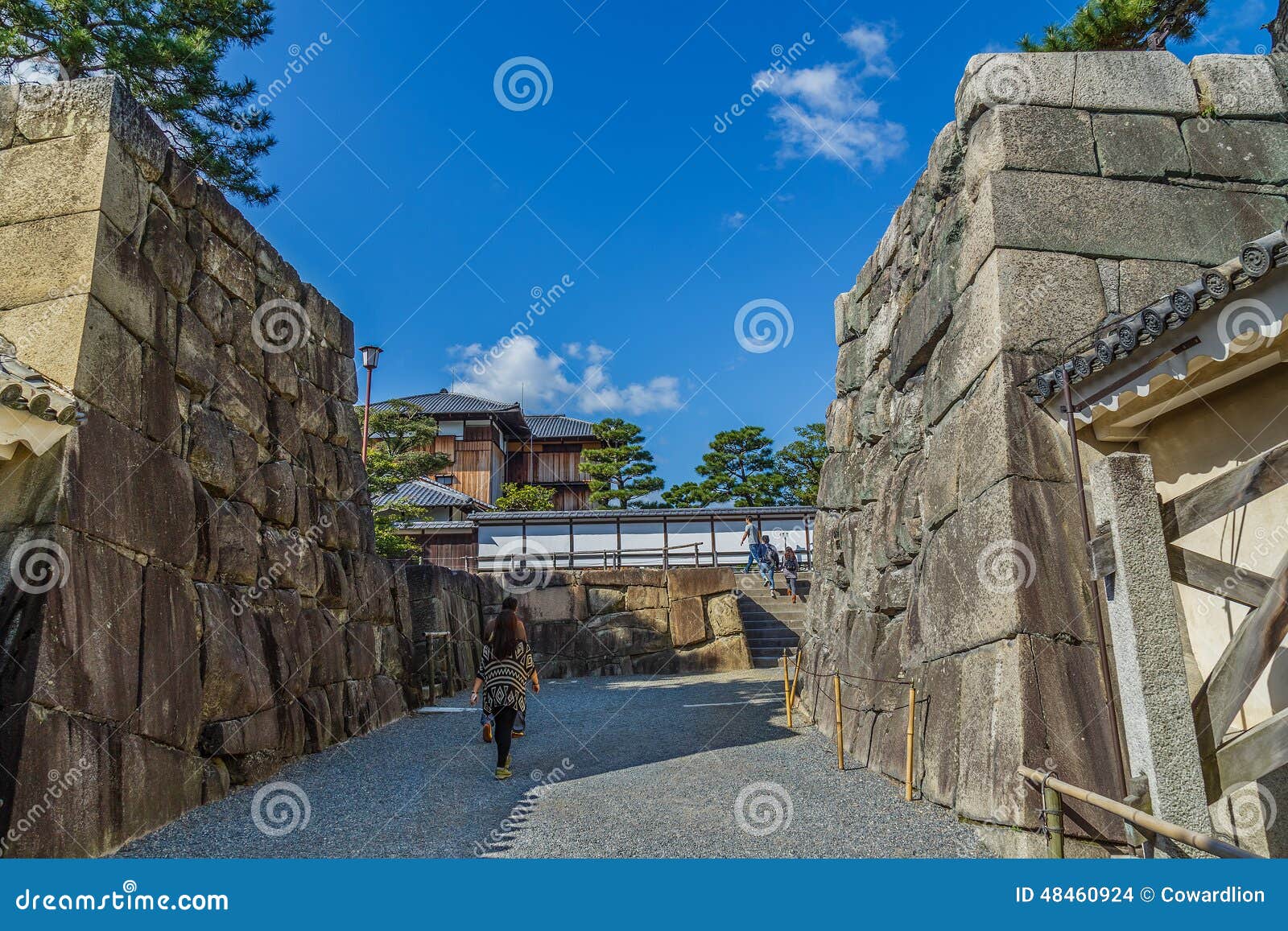 Nijo Castle in Kyoto editorial stock image. Image of japanese - 48460924