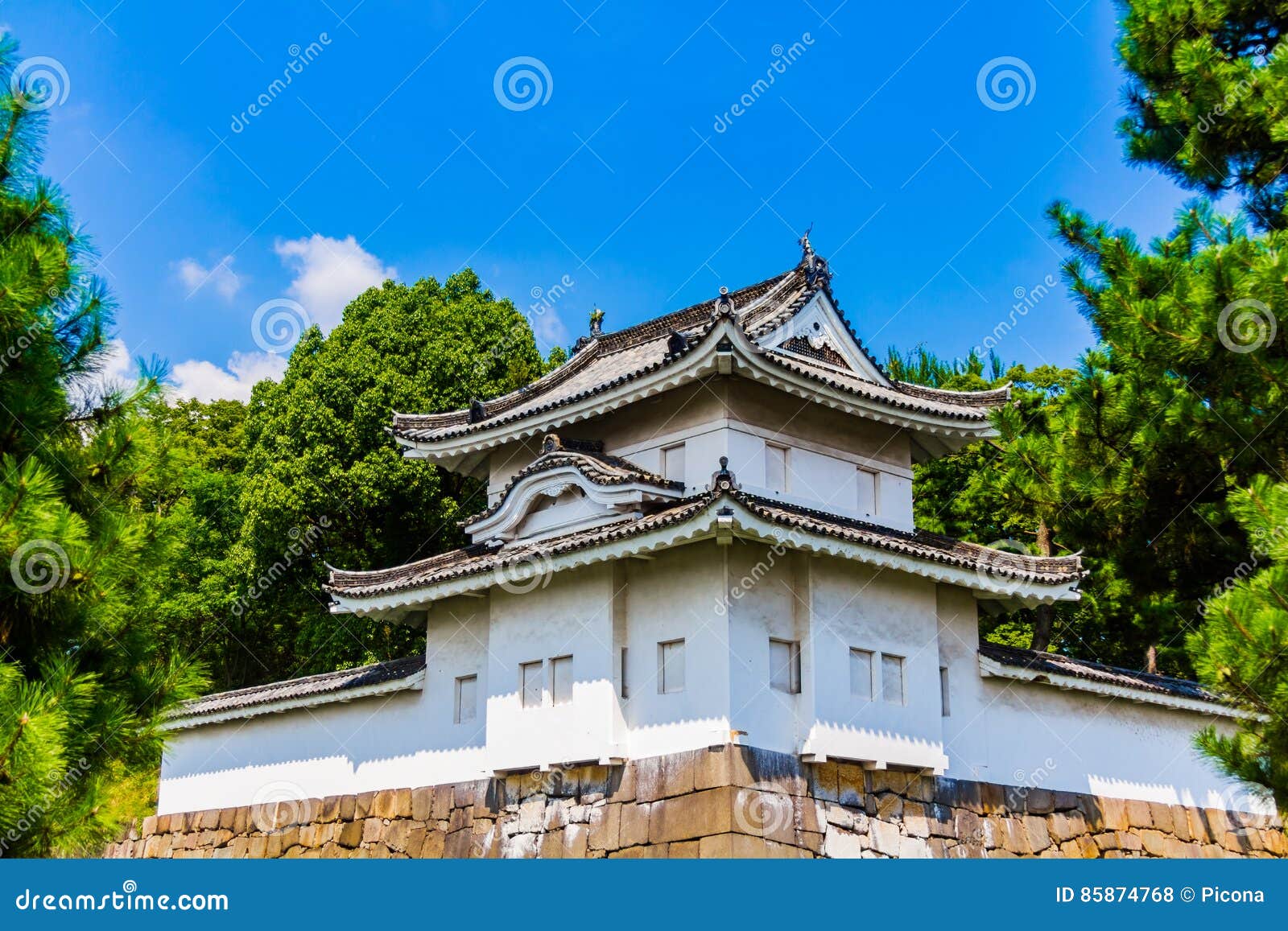 The Nijo castle stock photo. Image of castle, buildings - 85874768
