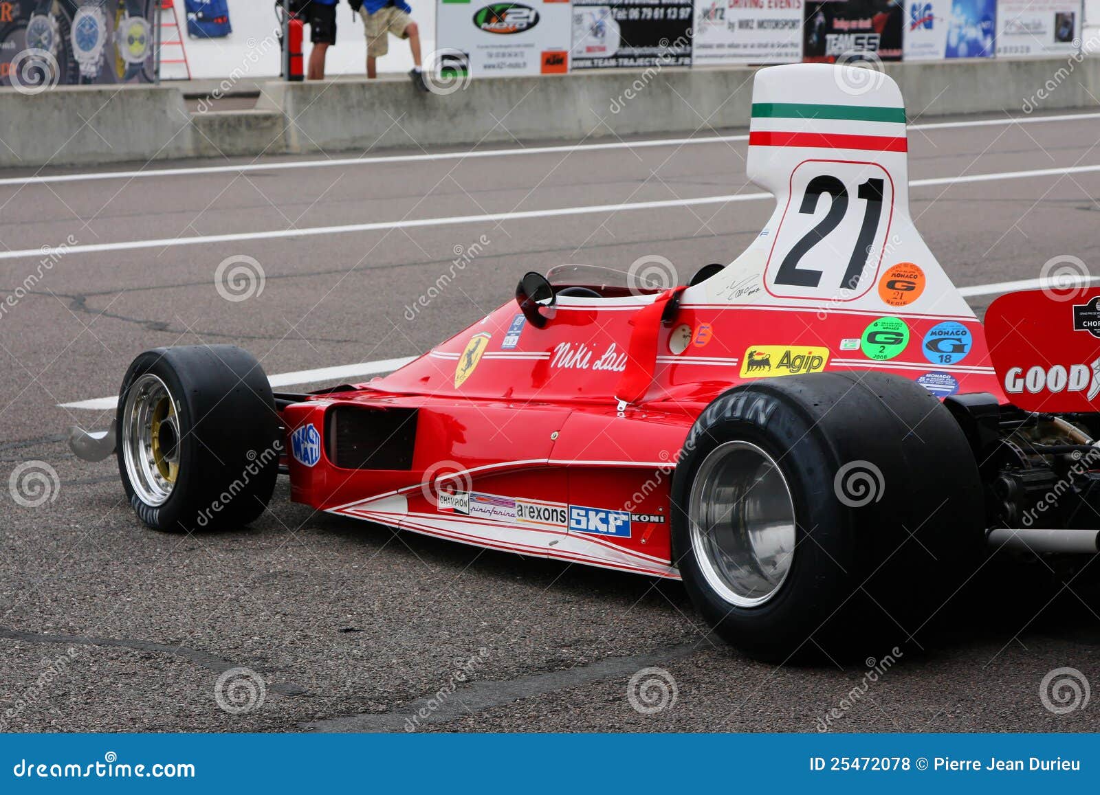 Nikki Lauda s Ferrari editorial stock photo. Image of formula - 25472078