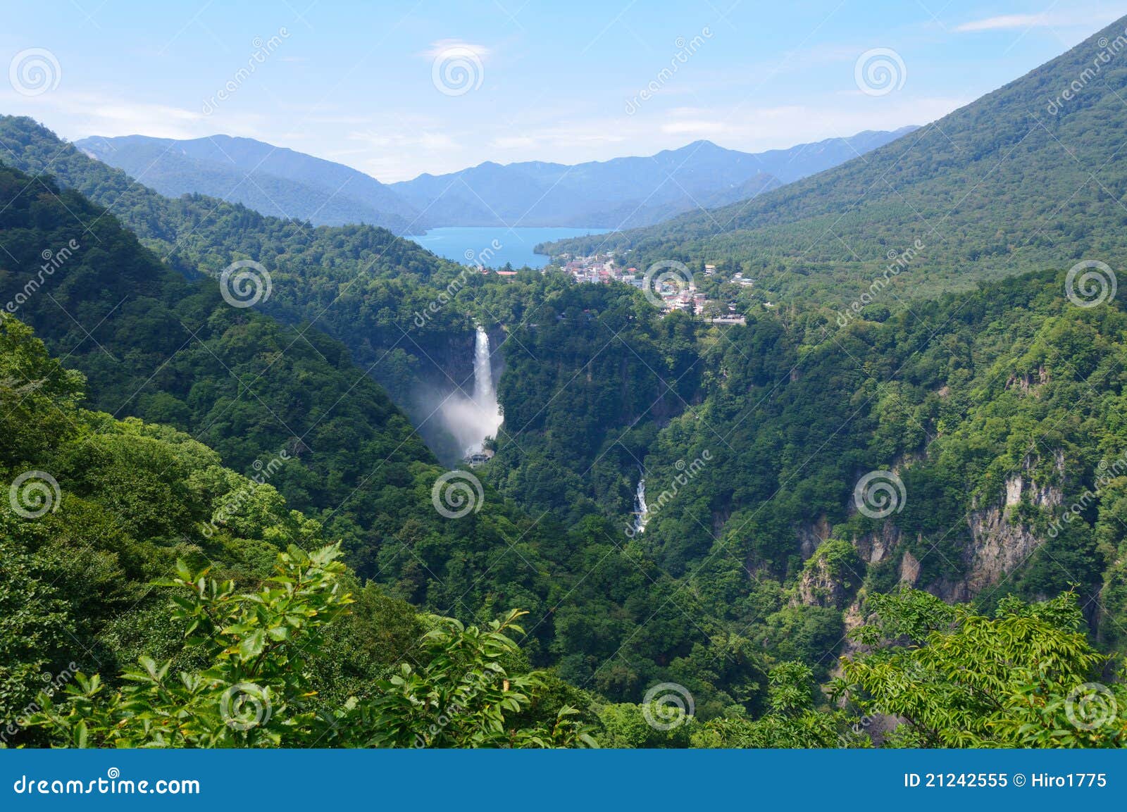 Nikko, Japan stock image. Image of blue, prefecture, landscape - 21242555