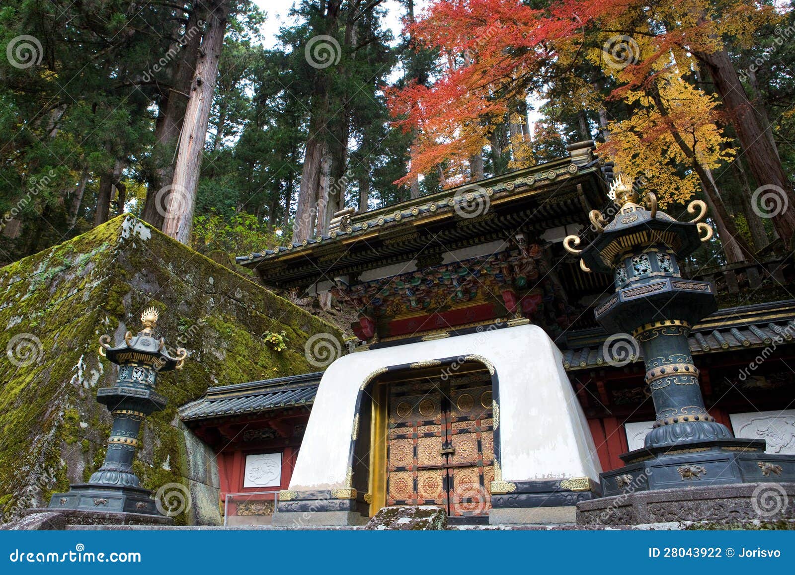 Nikko, Japan At The Shinkyo Bridge Royalty-Free Stock Photography ...