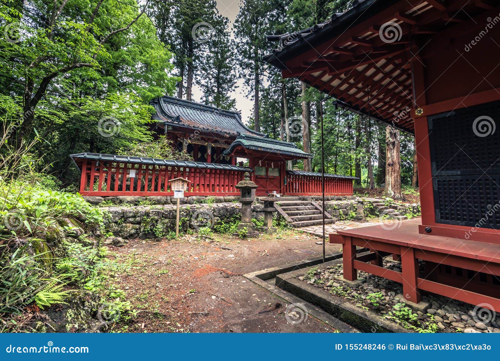 Nikko - May 22, 2019: Shinkyo Bridge In Nikko, Japan Royalty-Free Stock ...