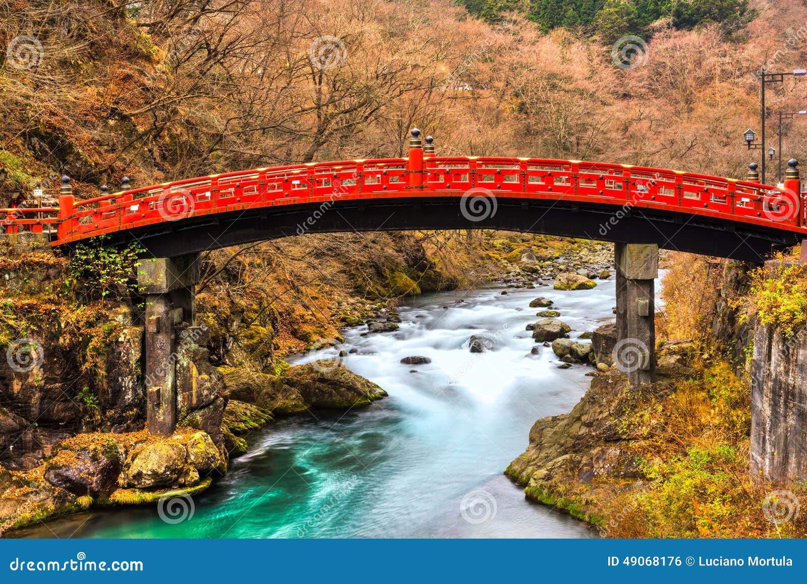 Nikko Sacred Bridge, Japan. Stock Photo - Image of jinja, heritage ...
