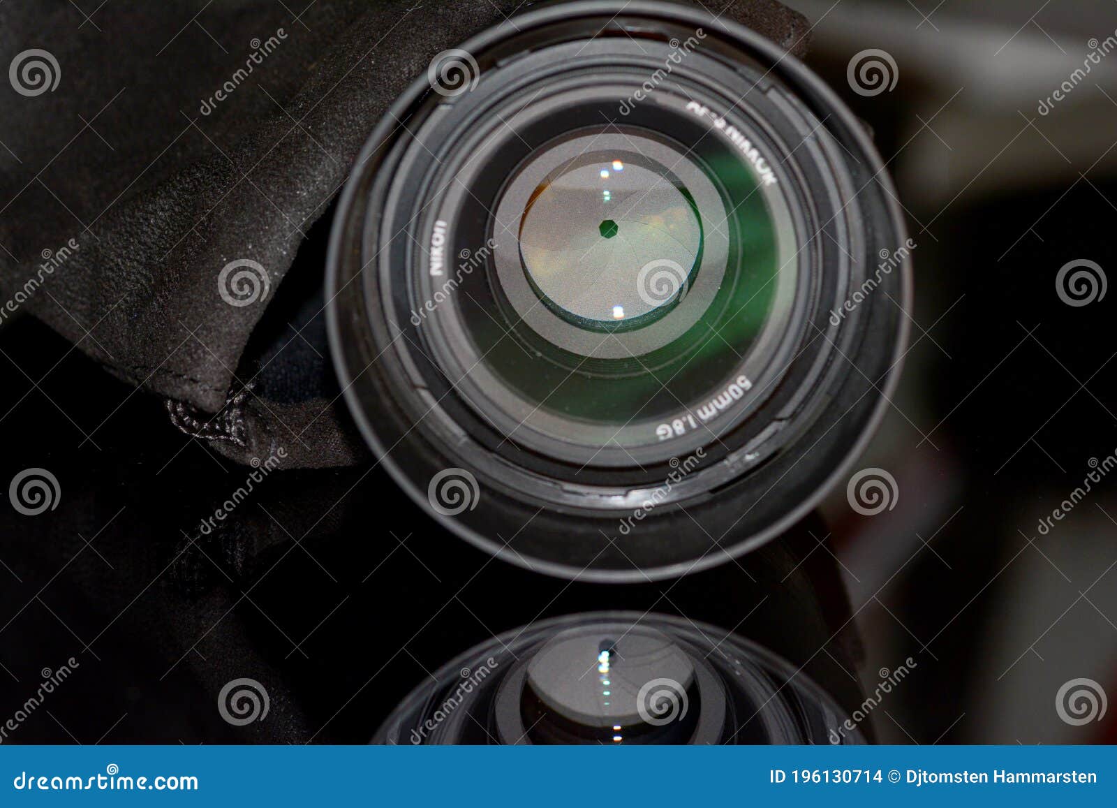 Nikon AF-S 50 / 1.8 G Lens and Hoya Filter Editorial Stock Image ...