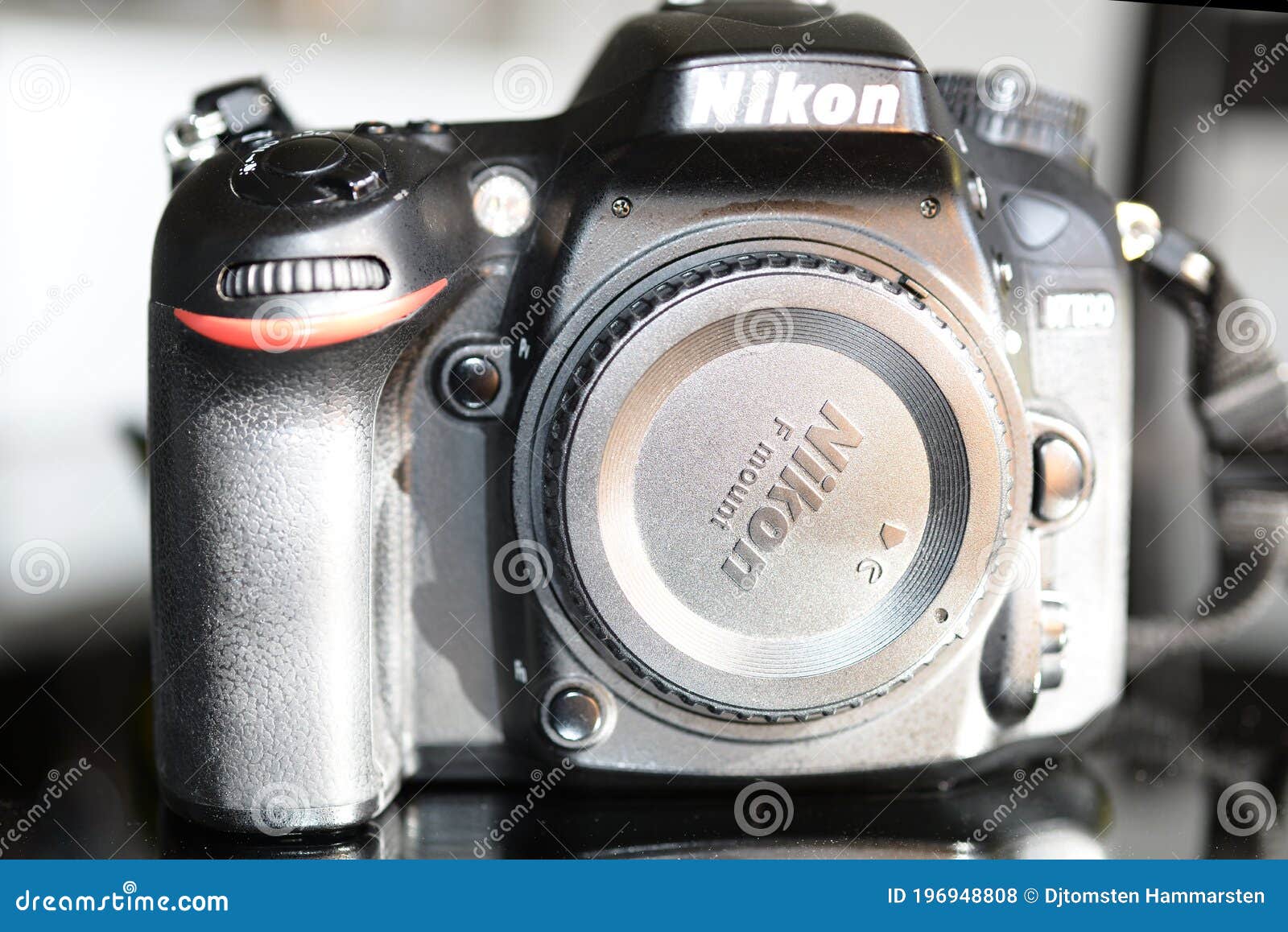Nikon D7100 Dls Camera in Closeup Editorial Stock Photo - Image of ...