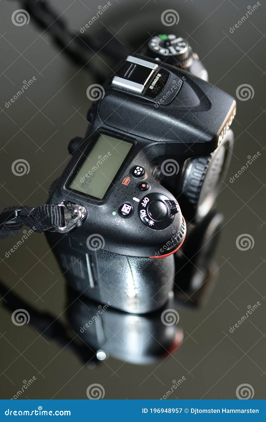 Nikon D7100 Dls Camera in Closeup Editorial Photography - Image of ...