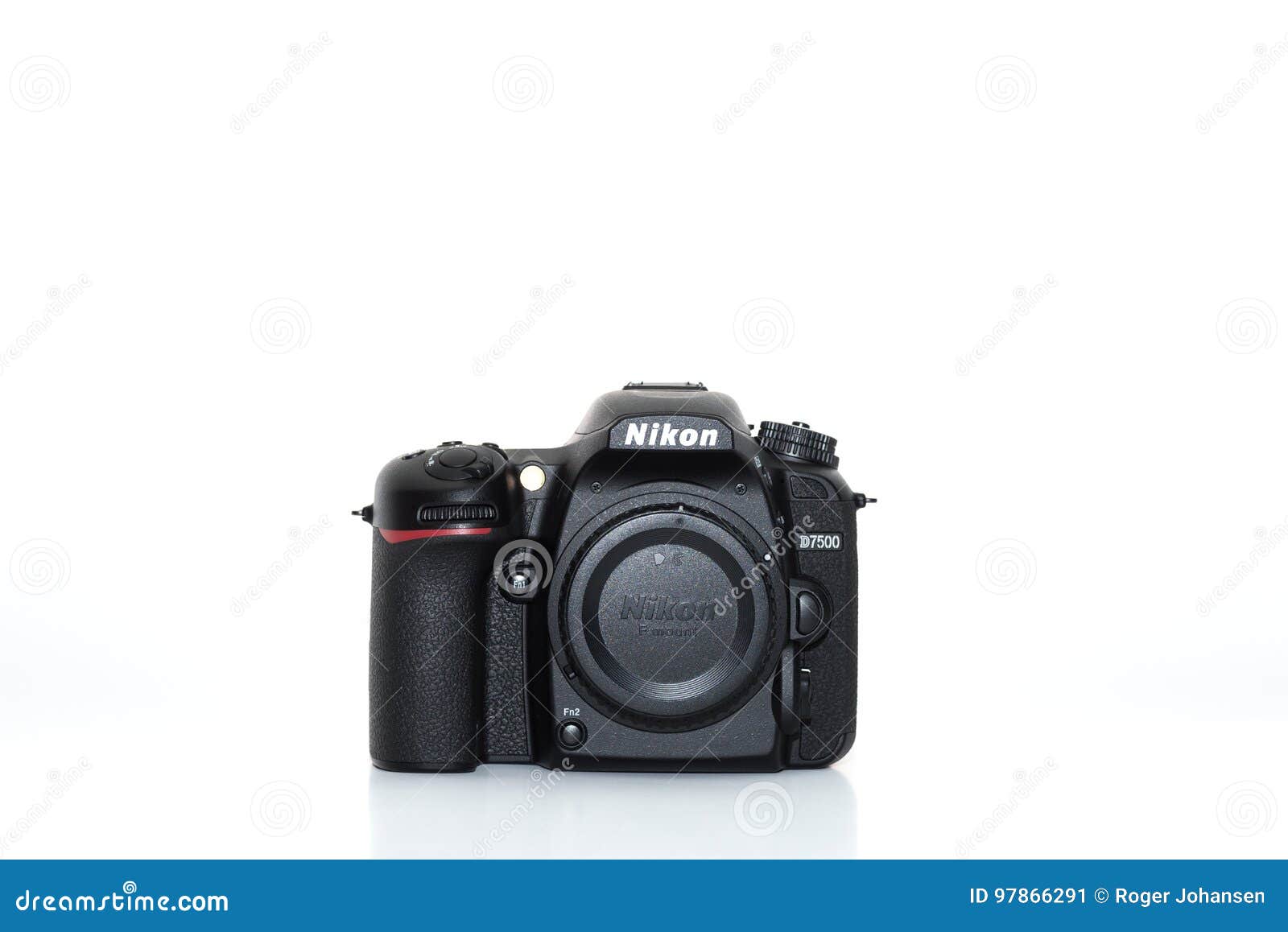 Nikon D7500 front editorial photo. Image of isolated - 97866291