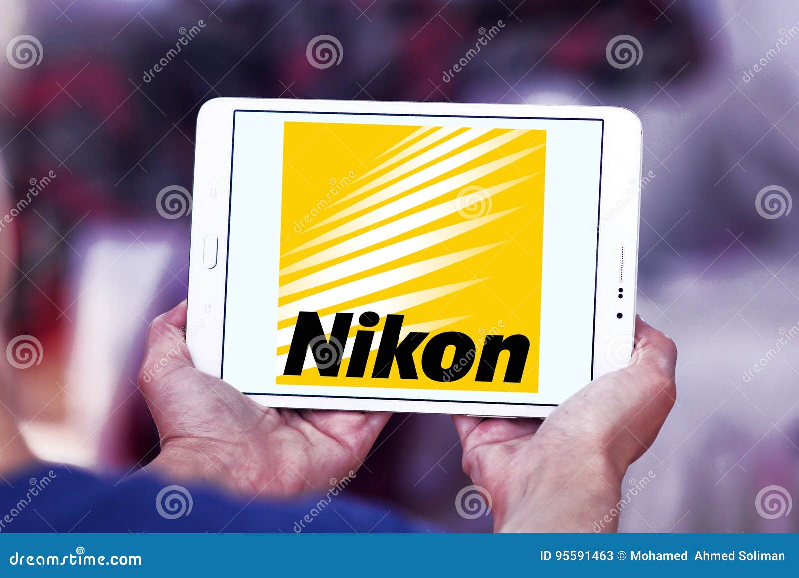 Nikon logo editorial stock photo. Image of icon, photograph - 95591463