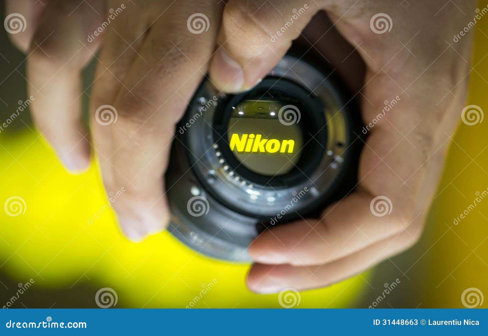 Nikon logo editorial stock photo. Image of camera, brand - 31448663