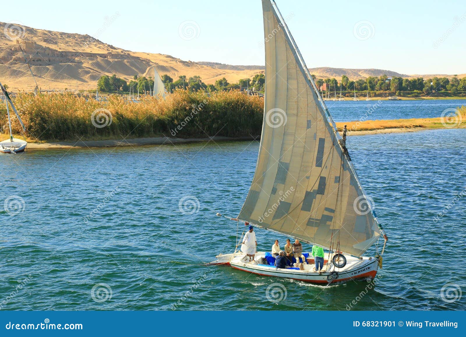 Nile editorial photo. Image of sail, transport, recreation - 68321901