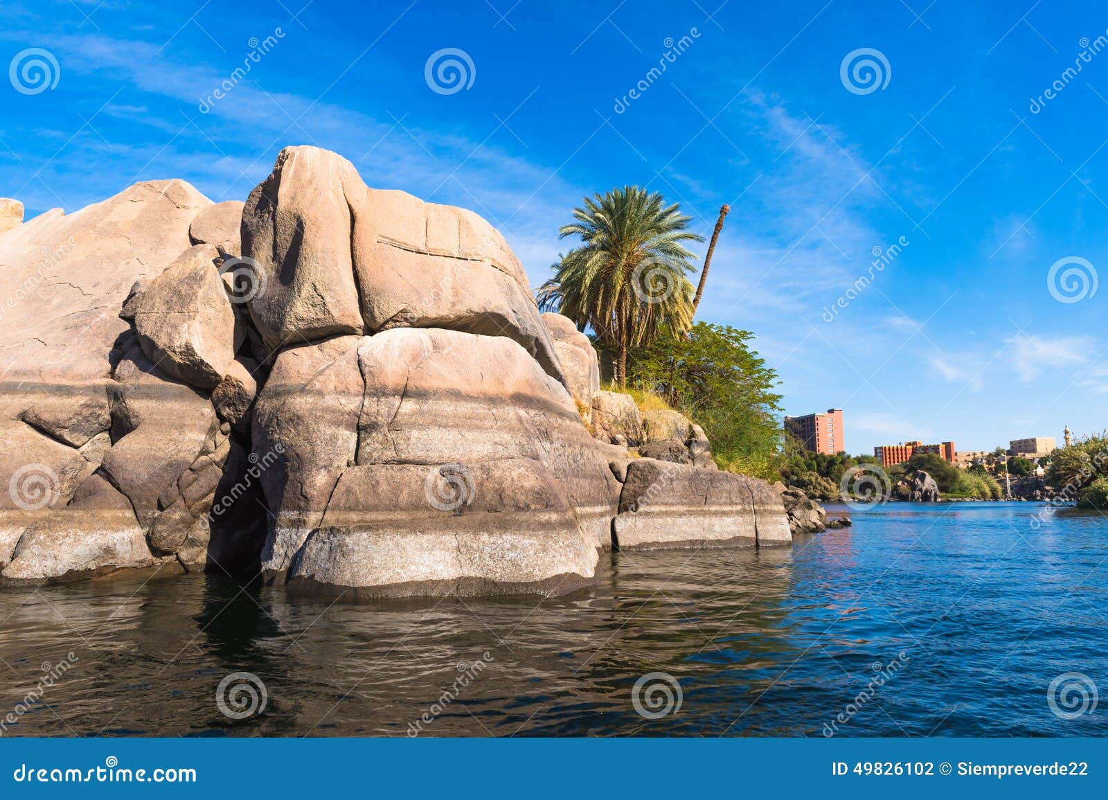 Nile. Egypt stock photo. Image of east, beauty, beautiful - 49826102