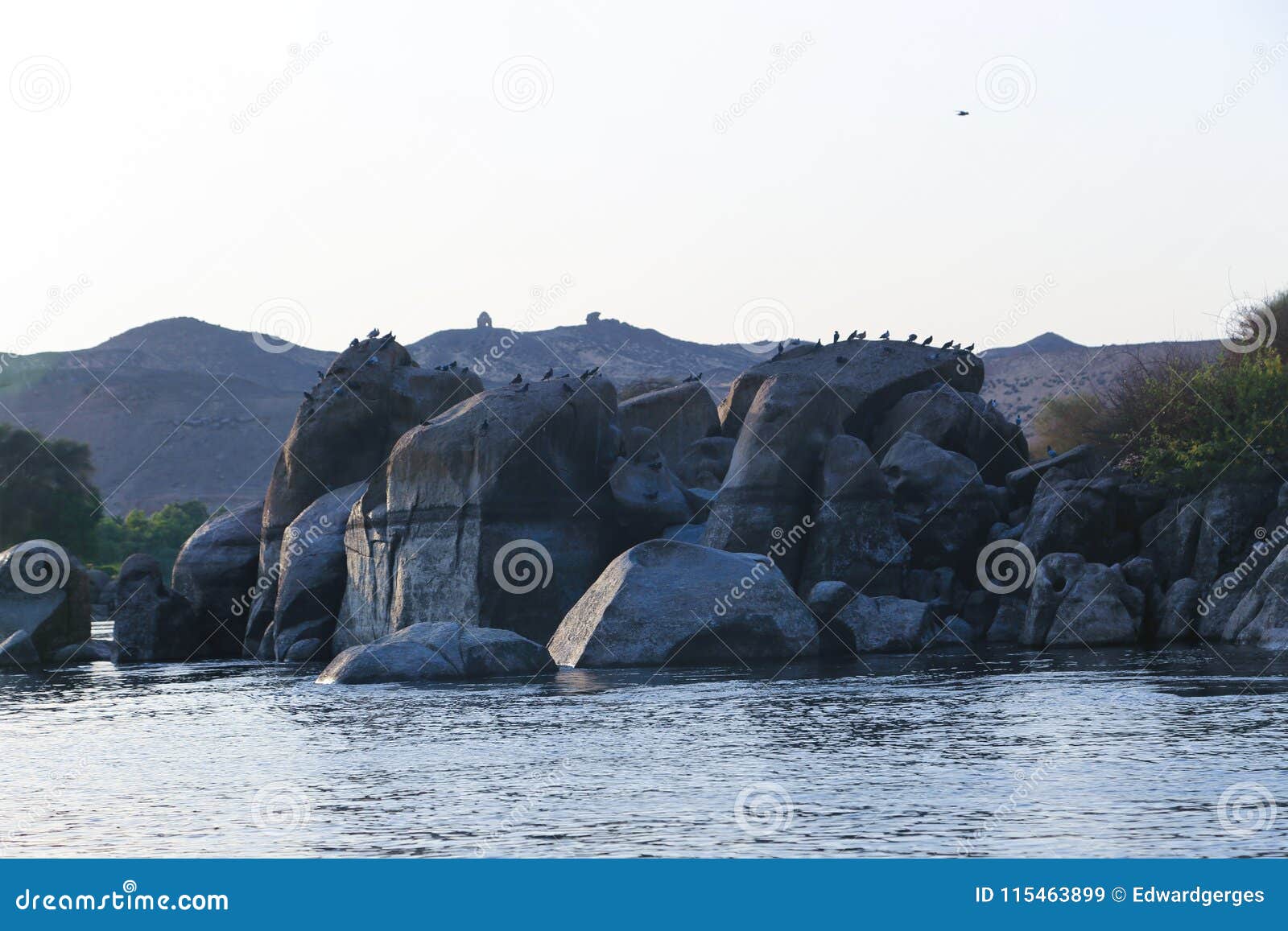 Nile River - Aswan Egypt stock image. Image of closeup - 115463899