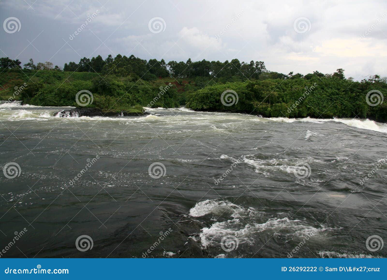 Nile River - Bujagali stock photo. Image of africa, remote - 26292222