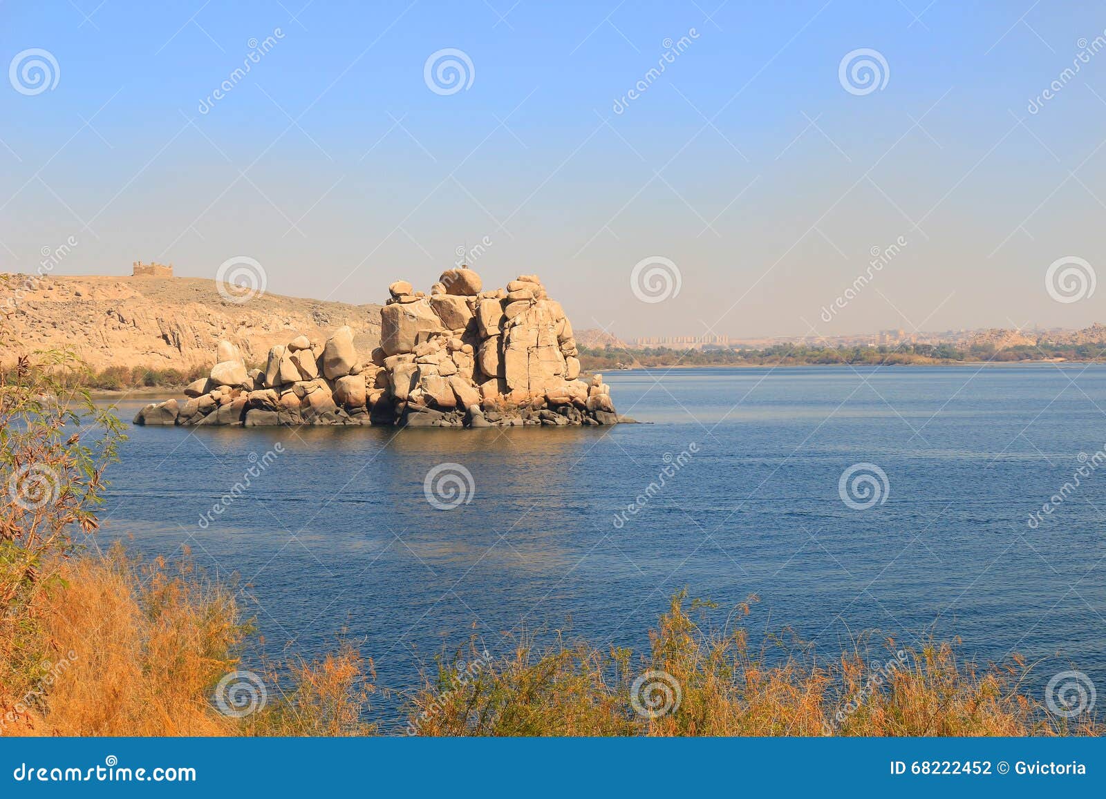 Nile River stock photo. Image of sand, nature, shoreline - 68222452
