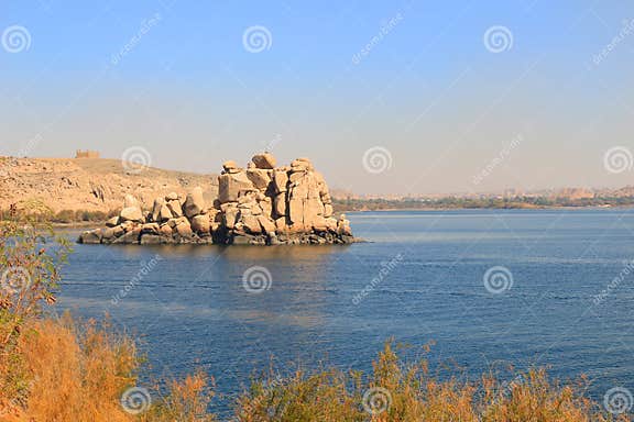 Nile River stock photo. Image of sand, nature, shoreline - 68222452
