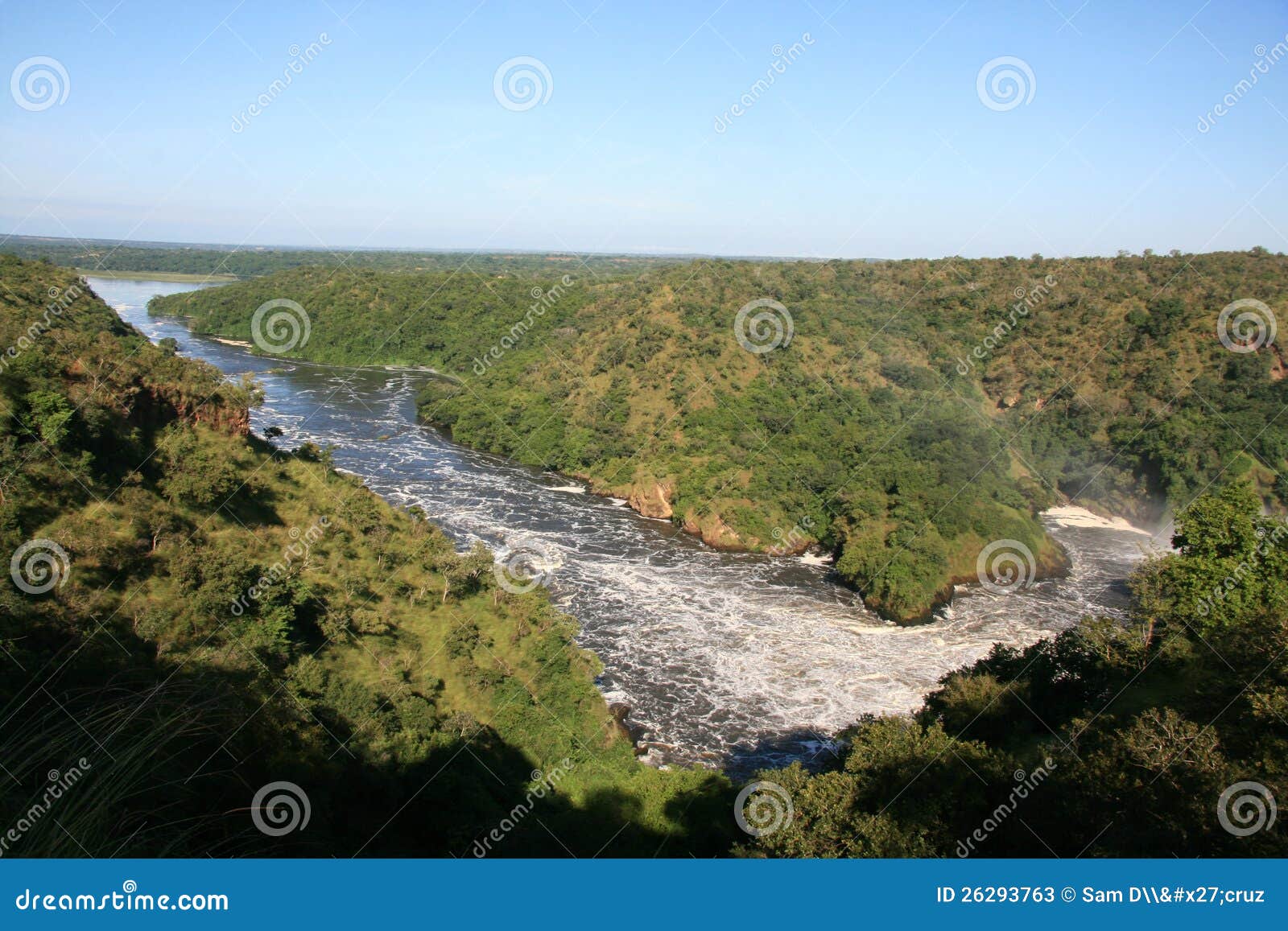 The Nile River, Uganda, Africa Stock Image - Image of conservation ...
