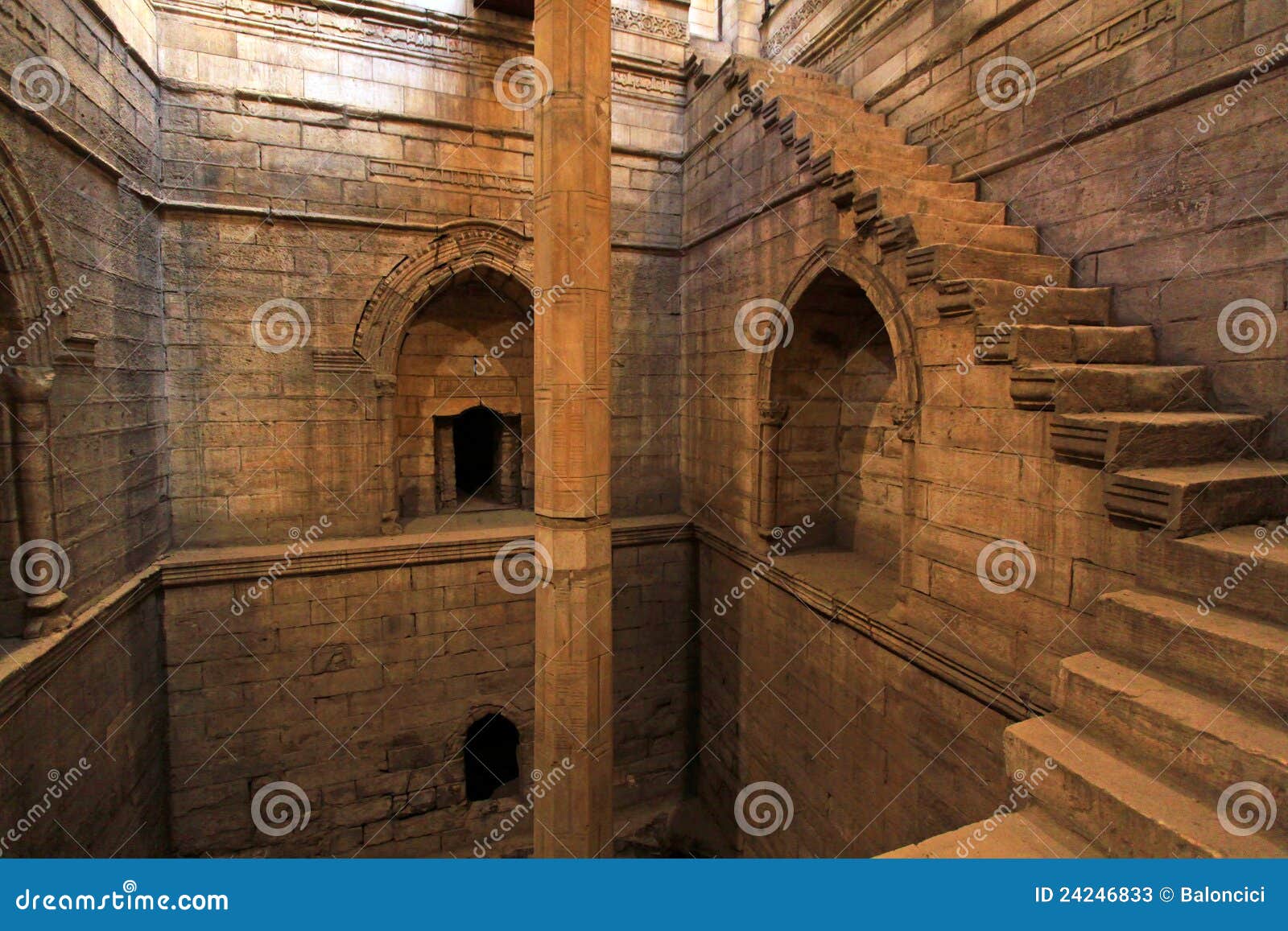 Nilometer Building, An Ancient Egyptian Water Measurement Device Used ...