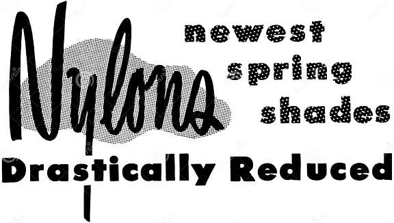 Nilones reducidos ilustración del vector. Ilustración de medias - 42095951