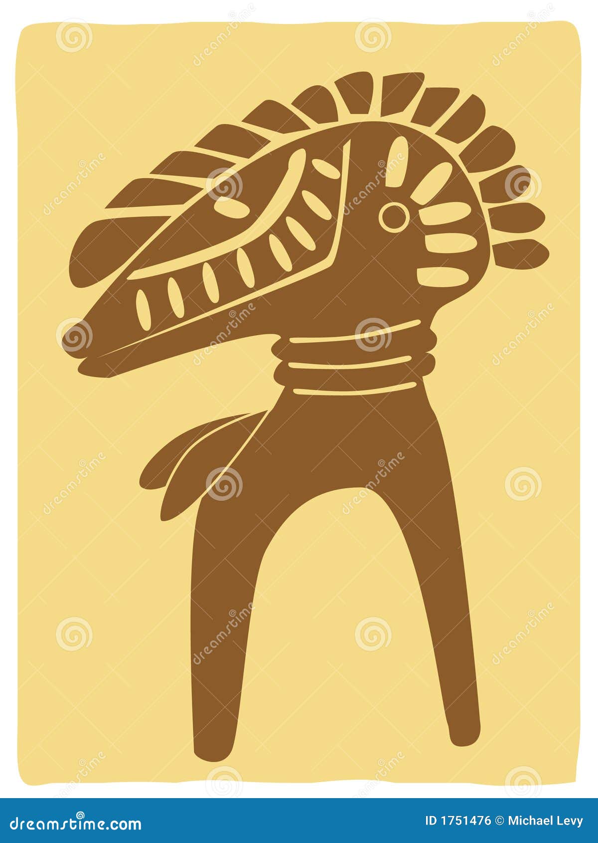 Nimba stock vector. Illustration of graphic, exotic, africa - 1751476