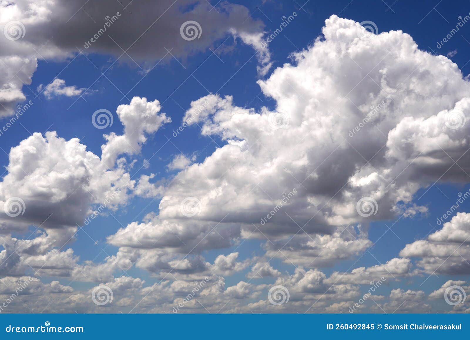 Nimbus Clouds in the Blue Sky Stock Image - Image of dark, landscape ...