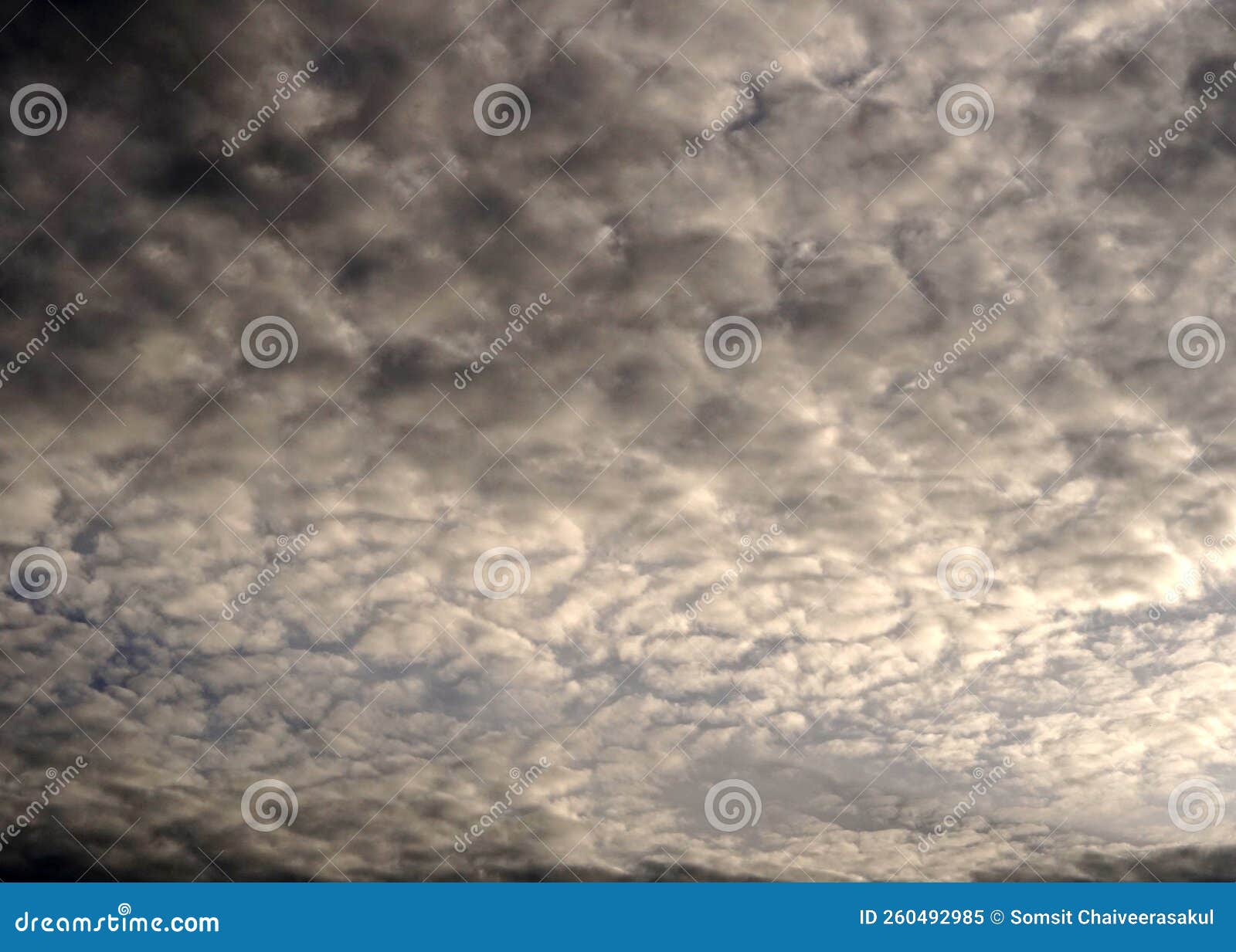 Nimbus clouds in the sky stock image. Image of landscape - 260492985