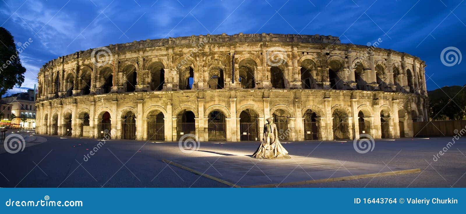 Nimes Arenes stock photo. Image of nimes, corrida, roman - 16443764