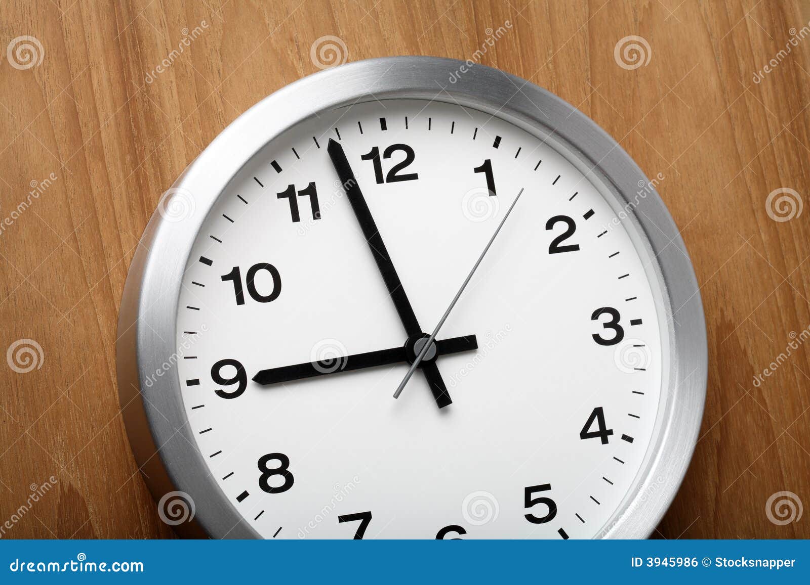 Almost nine stock photo. Image of morning, timepiece, numbers - 3945986