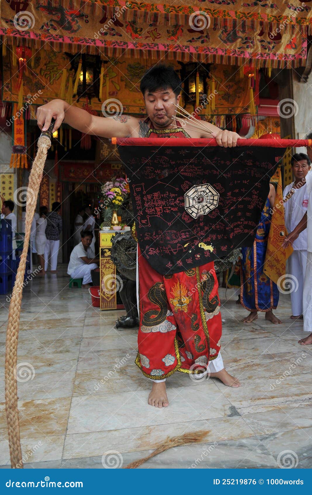 Nine Emperor Gods Festival editorial photo. Image of asia - 25219876