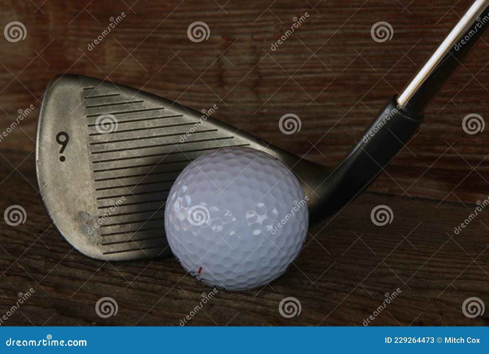 Nine Iron stock image. Image of sports, circle, club - 229264473