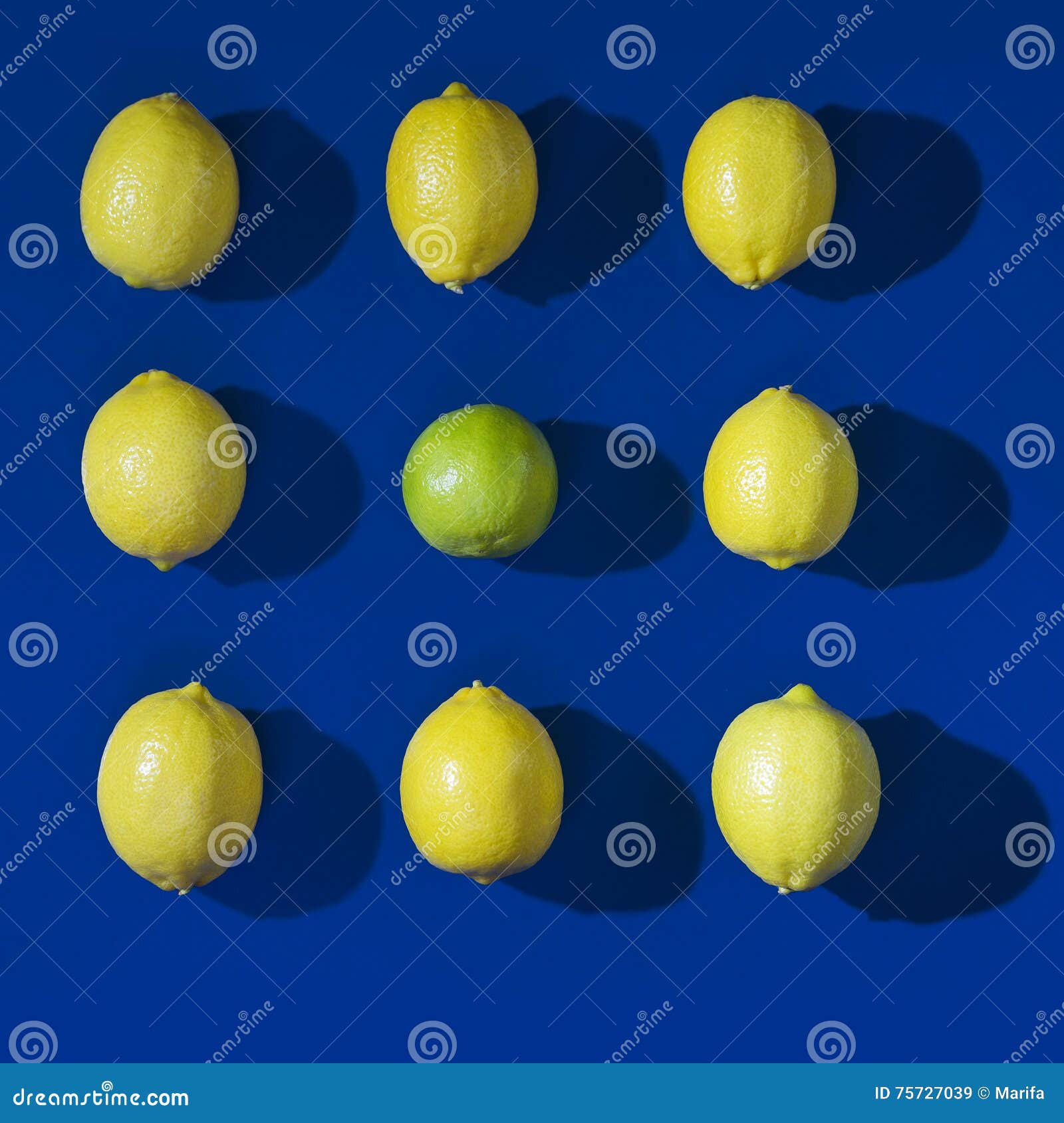 Nine lemons stock image. Image of fruit, ripe, blue, fresh - 75727039