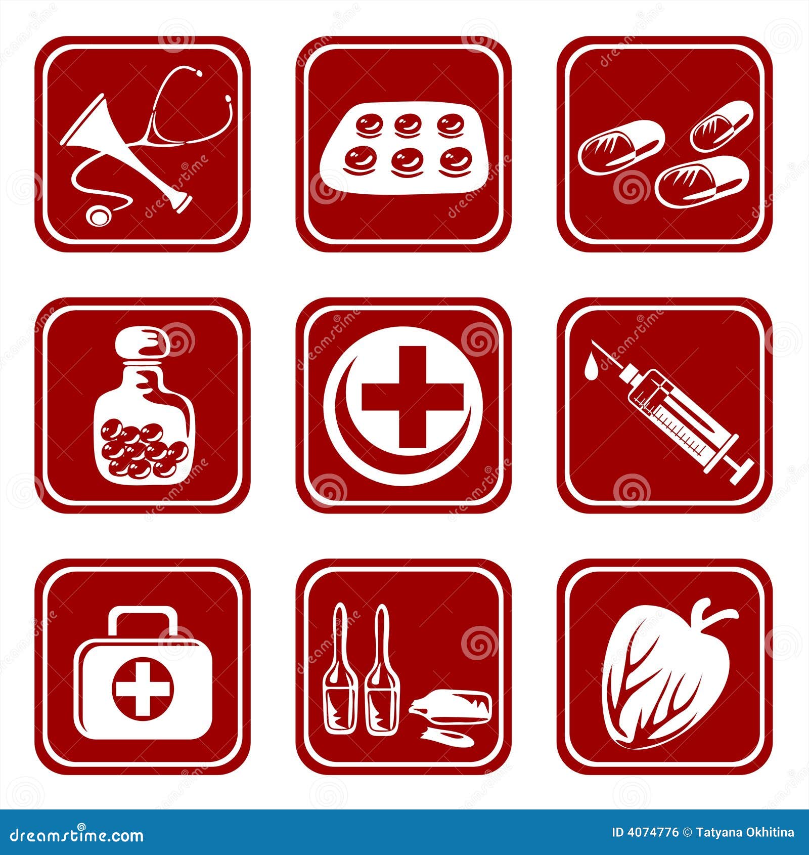 Stylized Medical Symbol. Rod Of Asclepius Royalty-Free Illustration ...